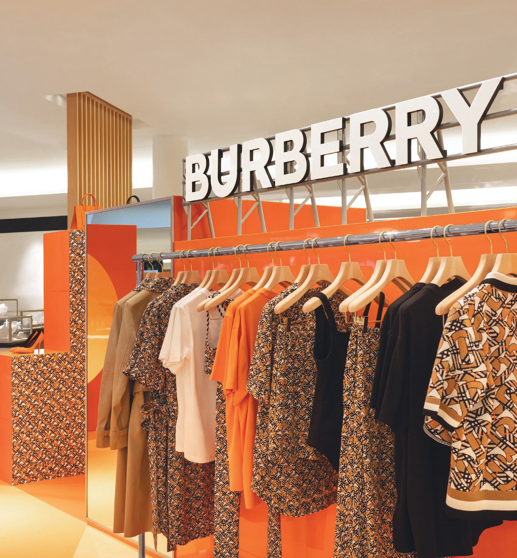 Burberry's Bold Summer Monogram Unveiling at Neiman Marcus