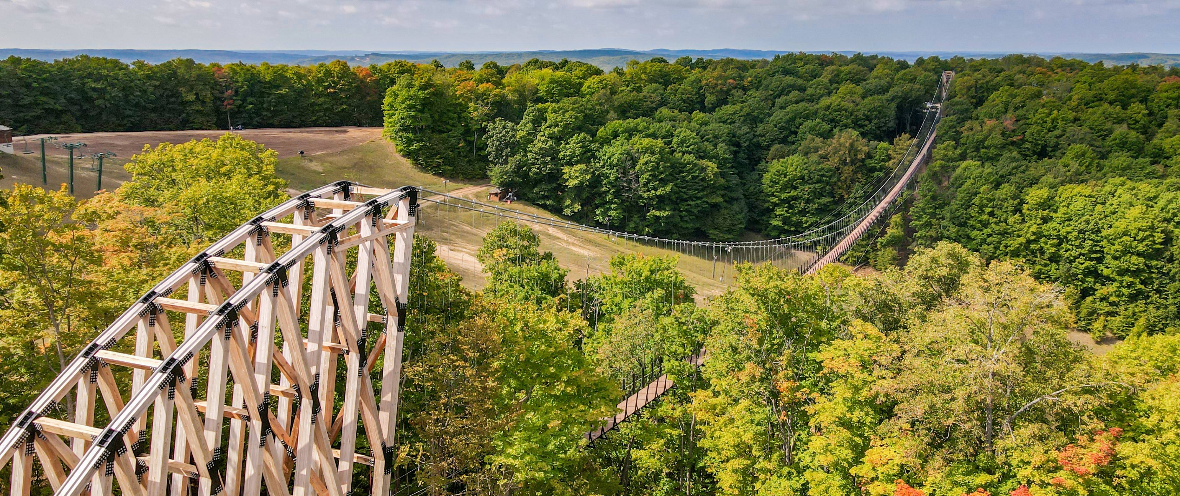 Experience Thrills on SkyBridge: World's Longest Timber Bridge