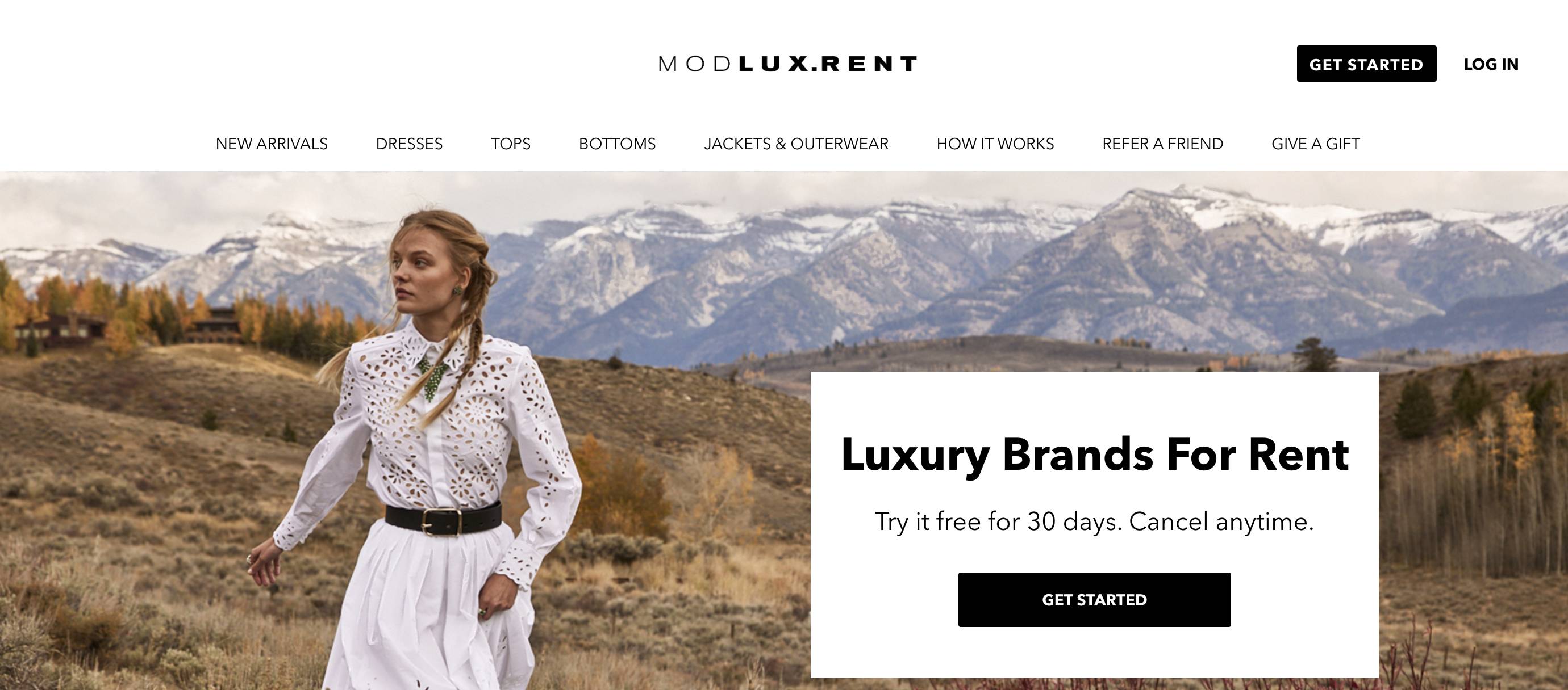ModLux.Rent: Unlimited Luxury Clothing Rentals for $125/Month