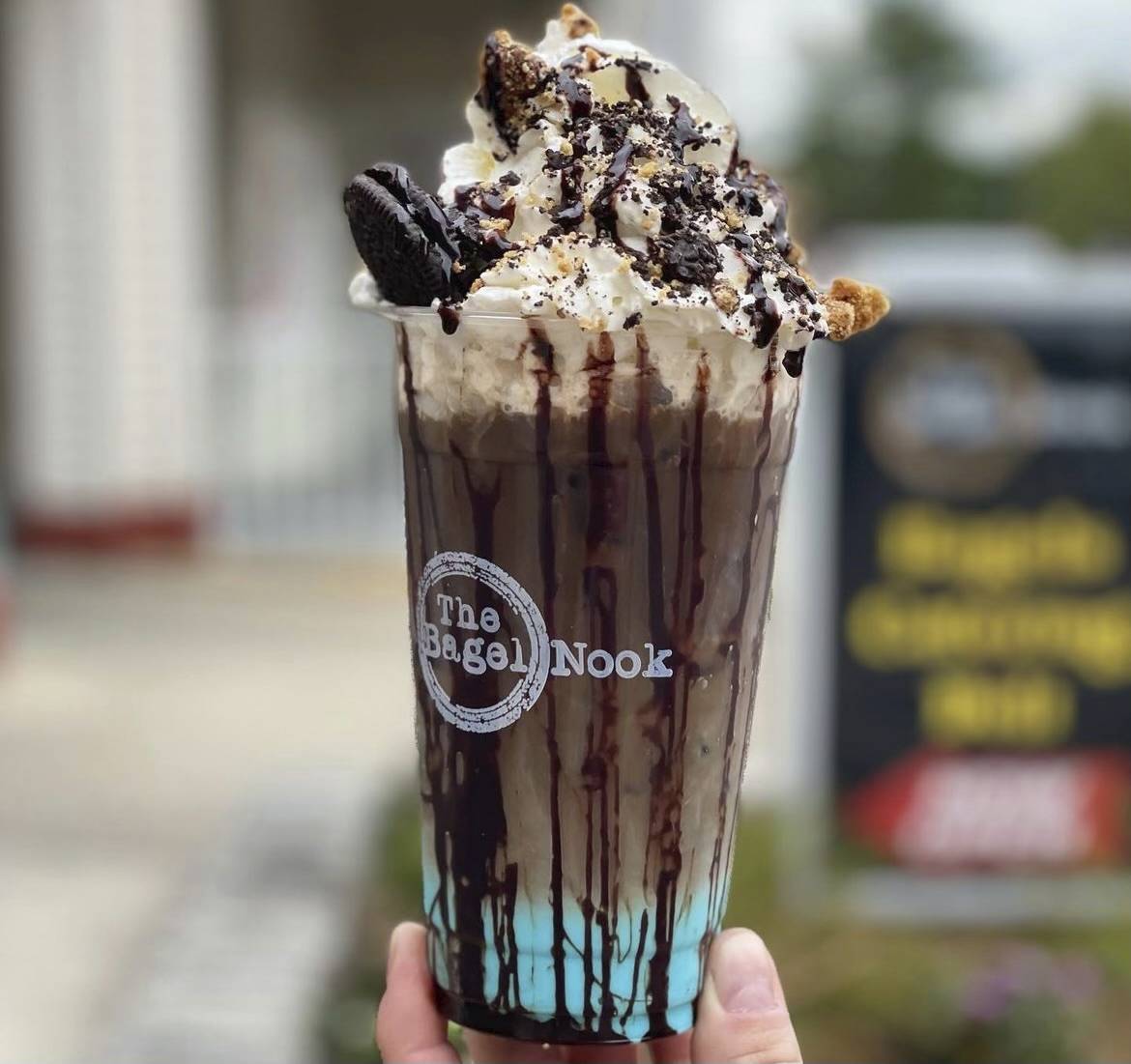 Las Vegas' Unique Bagel Nook: Colorful Flavors Await