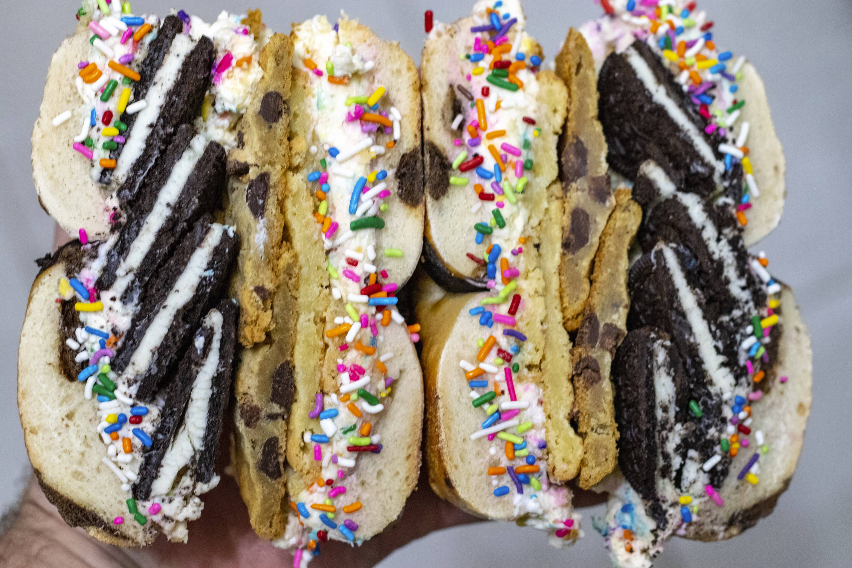 Las Vegas' Unique Bagel Nook: Colorful Flavors Await