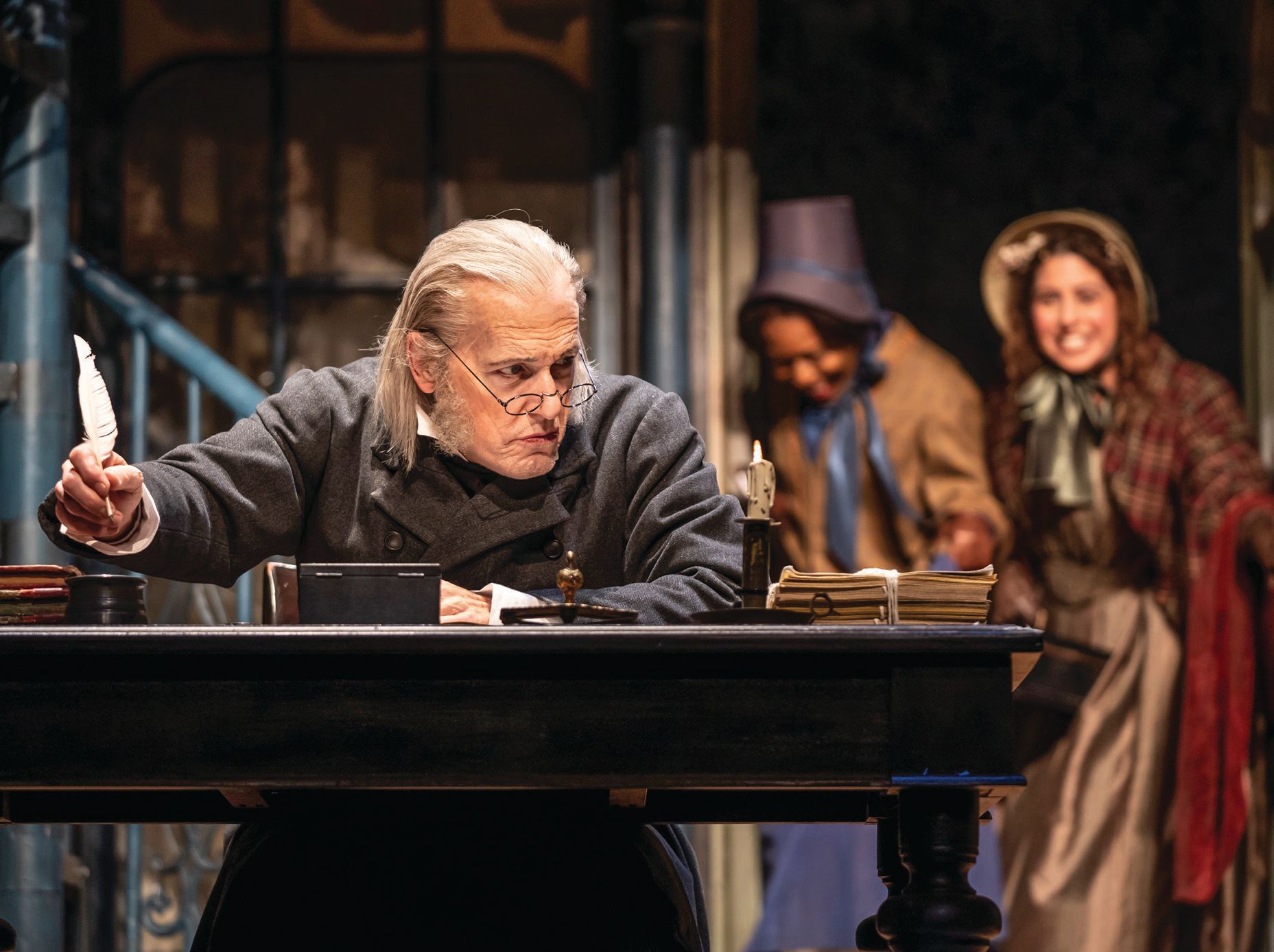 Discover Larry Yando's Scrooge Journey at Goodman's Christmas Carol