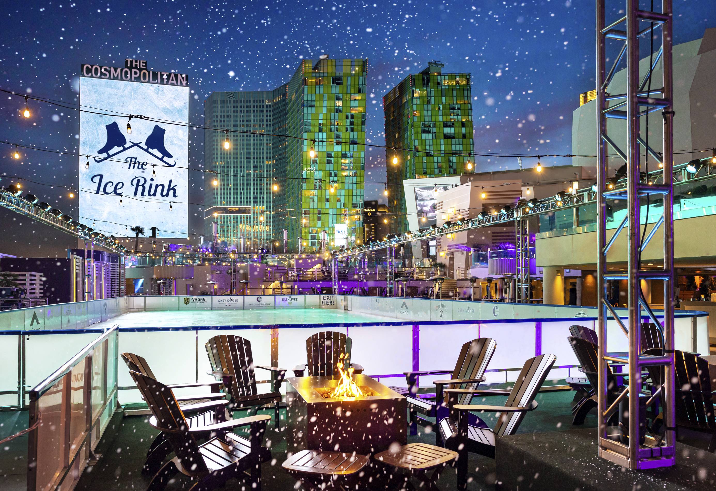 The Cosmopolitan's Winter Wonderland in Las Vegas