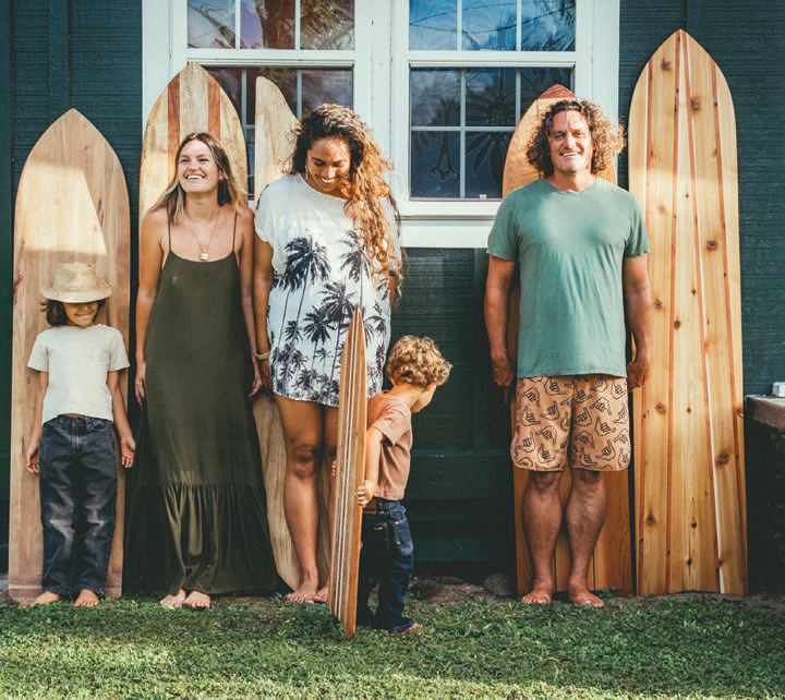 Lloyd Family’s Sustainable Surfboards Inspired by Hawaii