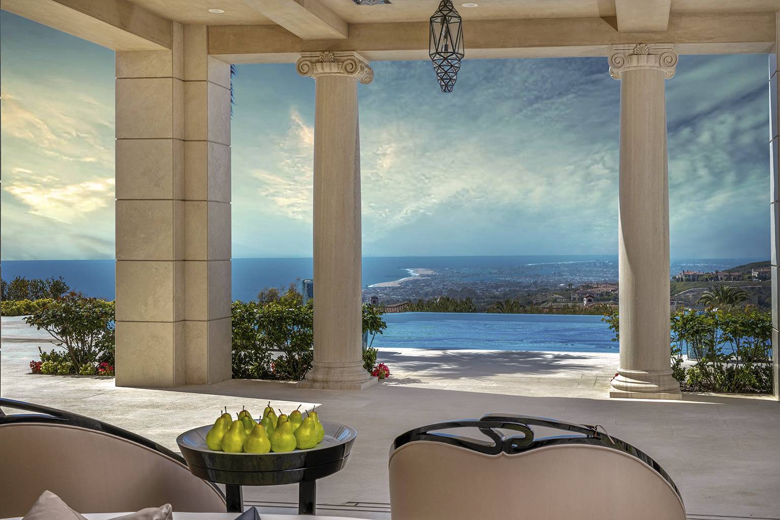 Opulent Crystal Cove Estate Offers Unmatched Ocean Views
