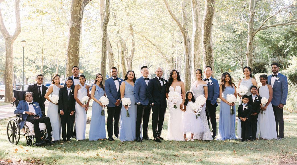 High School Sweethearts’ Dream Wedding in Philadelphia