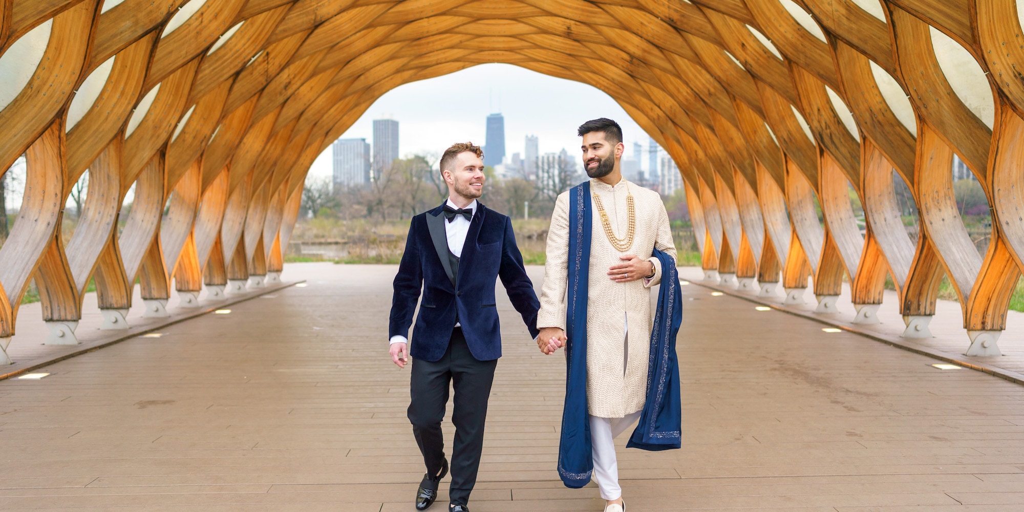 Chicago Wedding Magic: Matt & Saleem's 1920s-Inspired Day