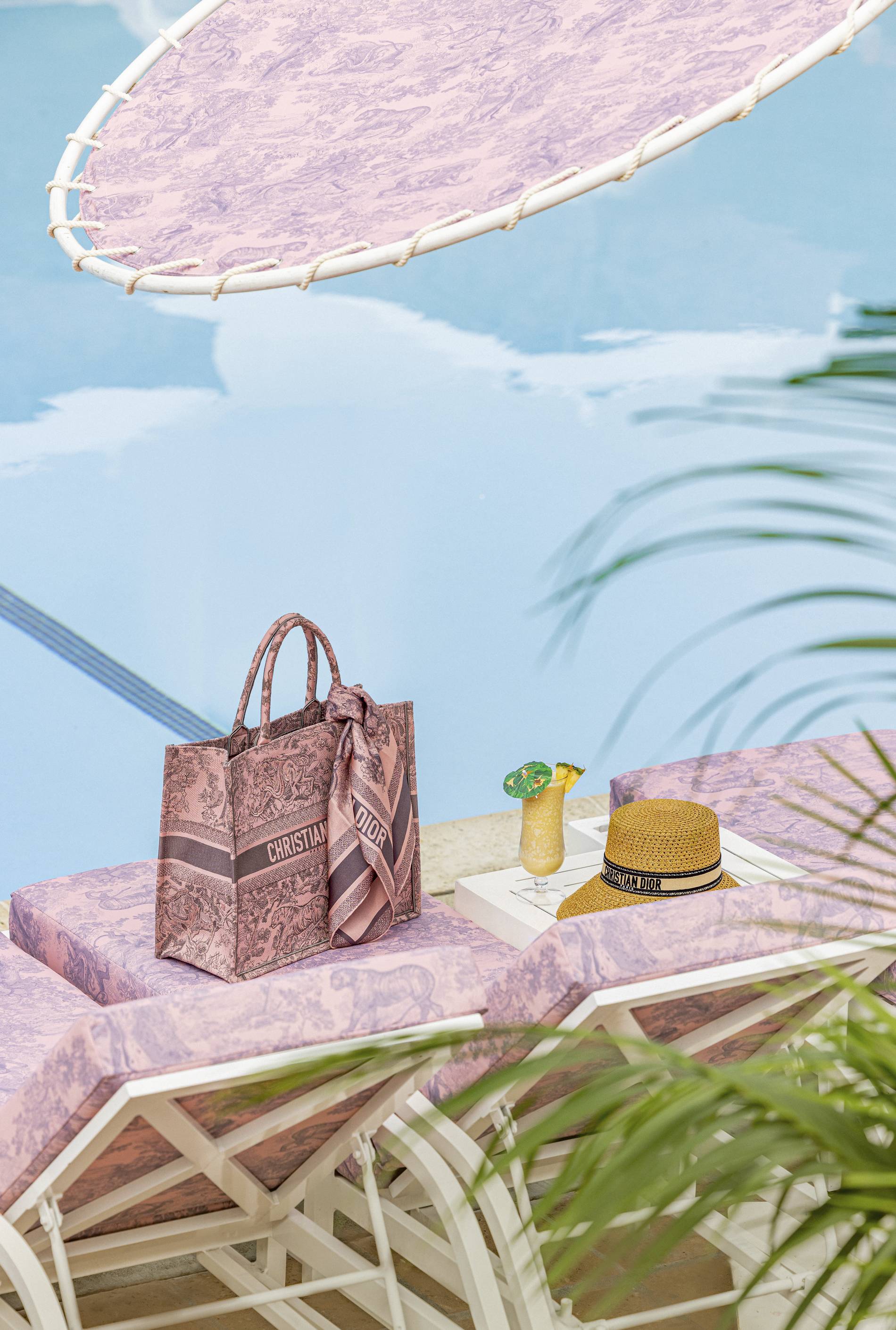 Dior's Stylish Poolside Pop-Up at Beverly Hills Hotel