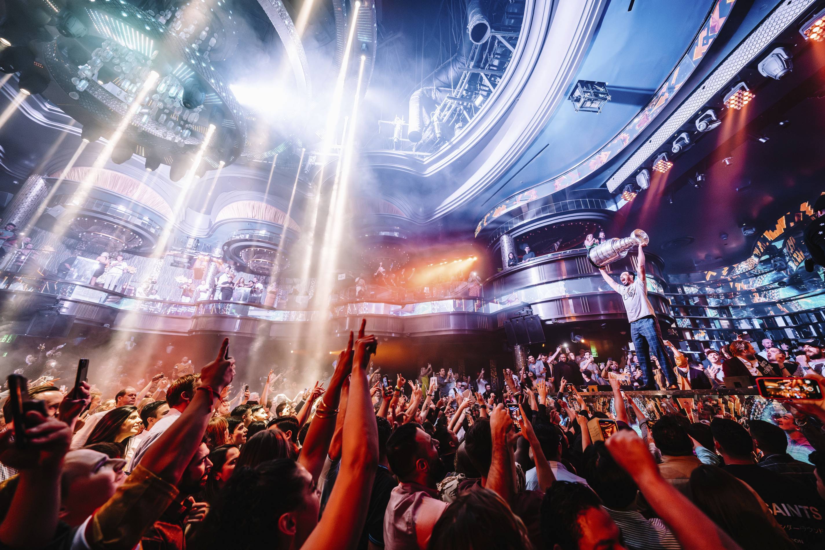 Vegas Golden Knights Celebrate Stanley Cup Win with Aoki