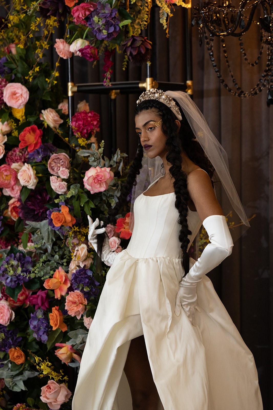 Bold Fashion Wedding Fête at Four Seasons Social Lounge