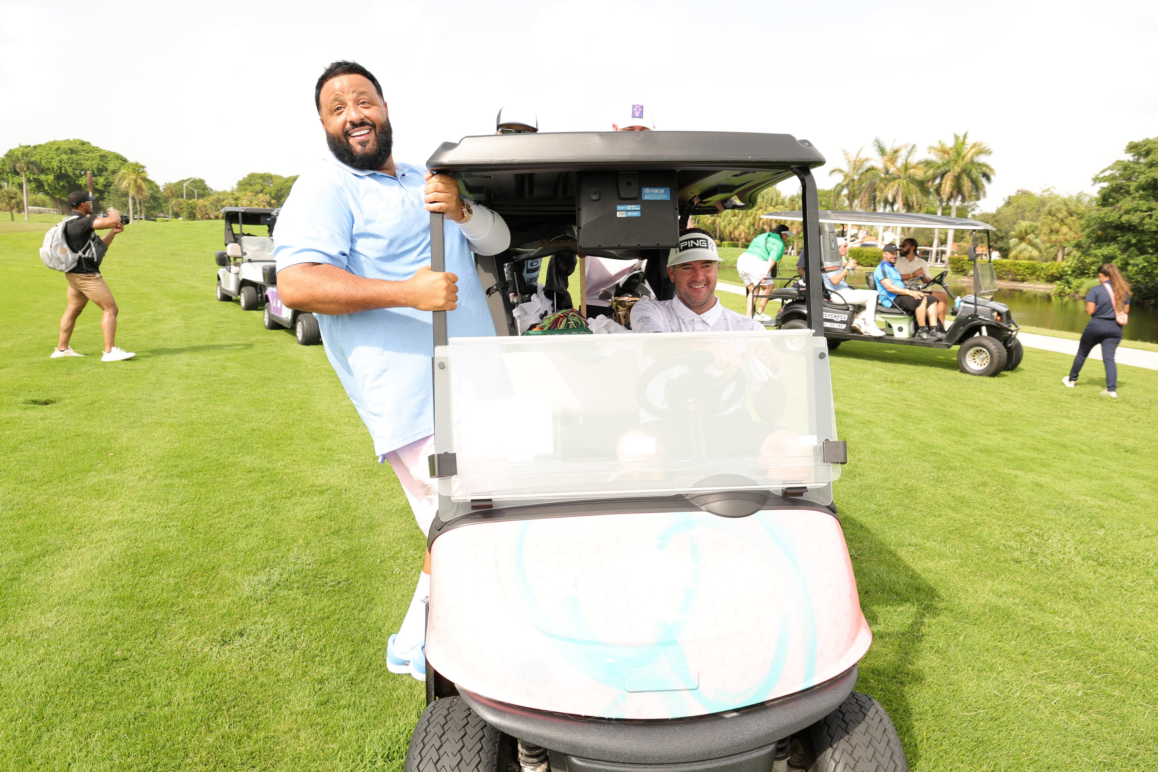 DJ Khaled Tees Off for Charity at We the Best Golf Classic