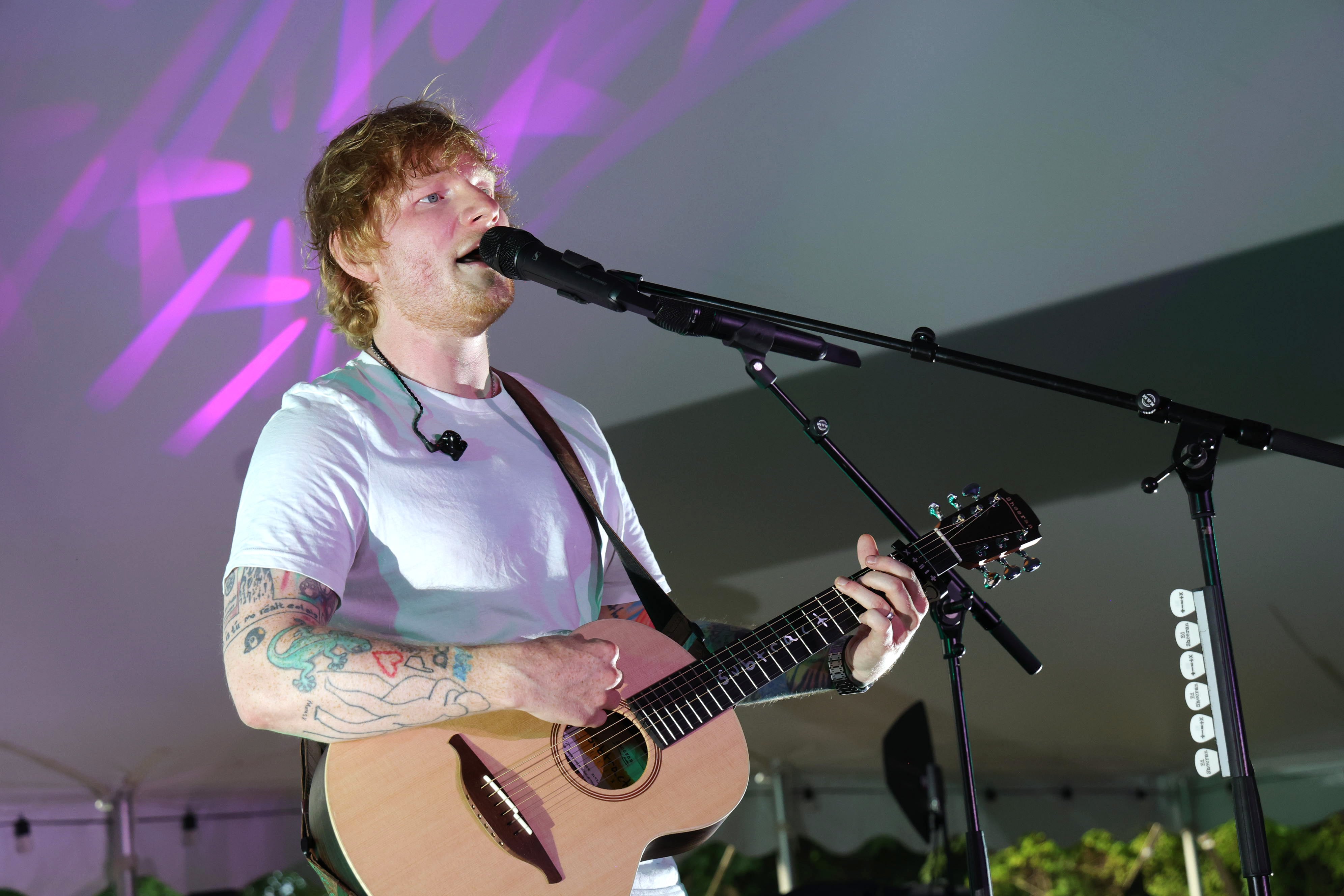 Ed Sheeran Lights Up The Stephen Talkhouse with SiriusXM