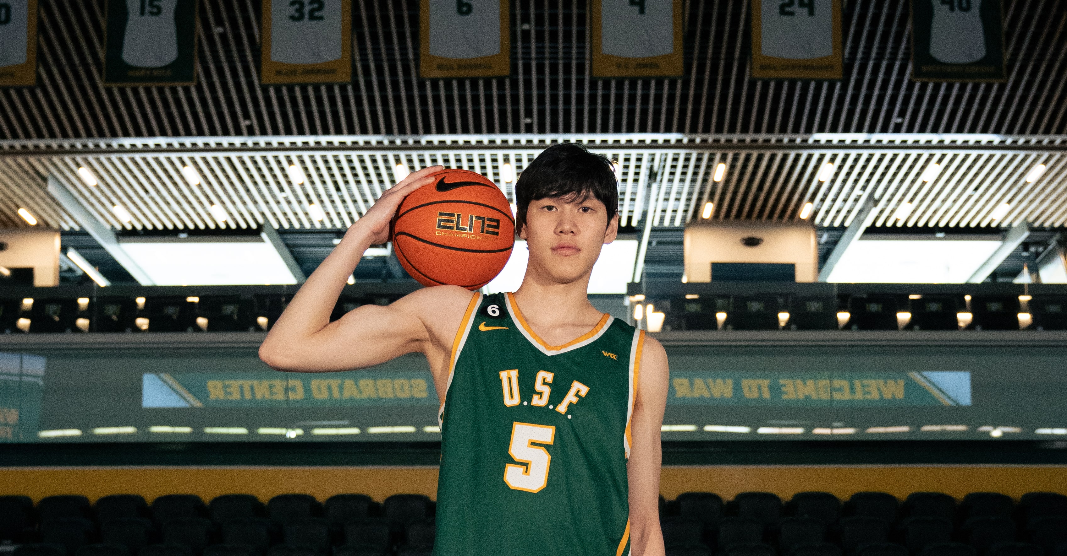 Mongolian Mike Joins USF Dons: High Hopes for Basketball