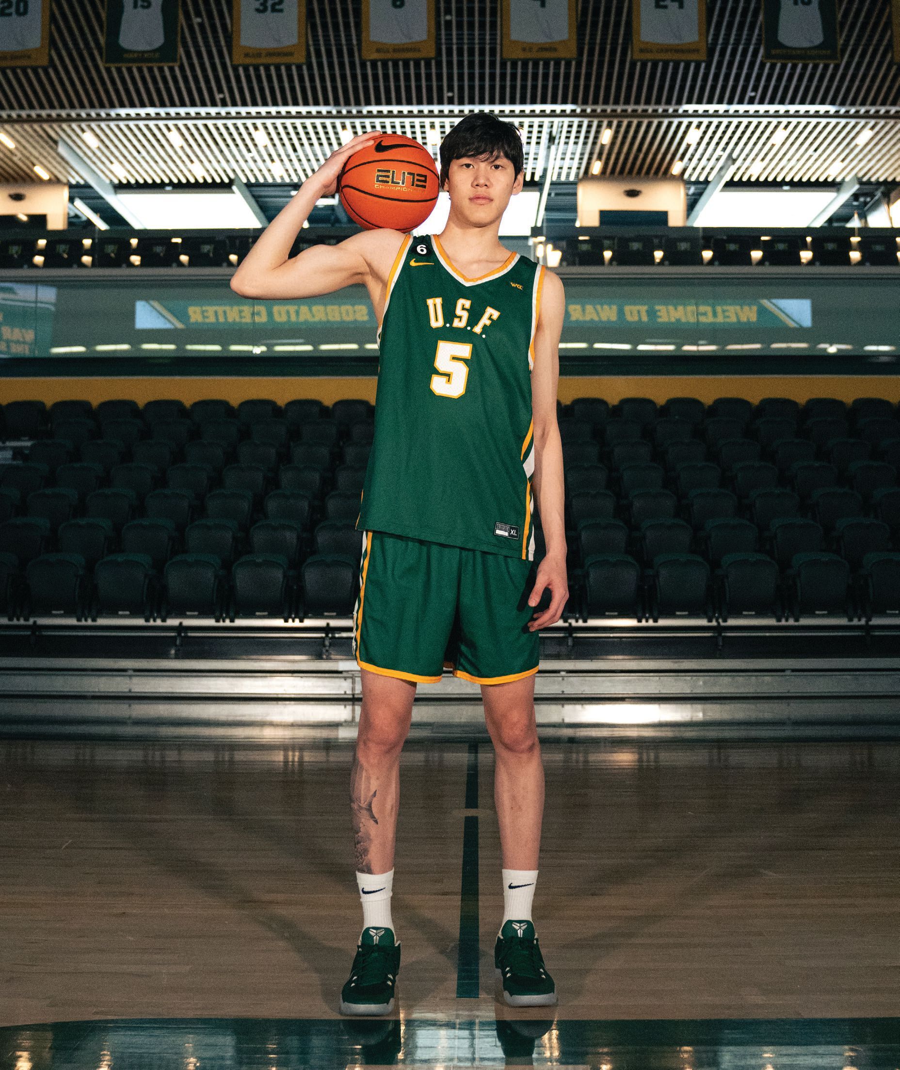 Mongolian Mike Joins USF Dons: High Hopes for Basketball