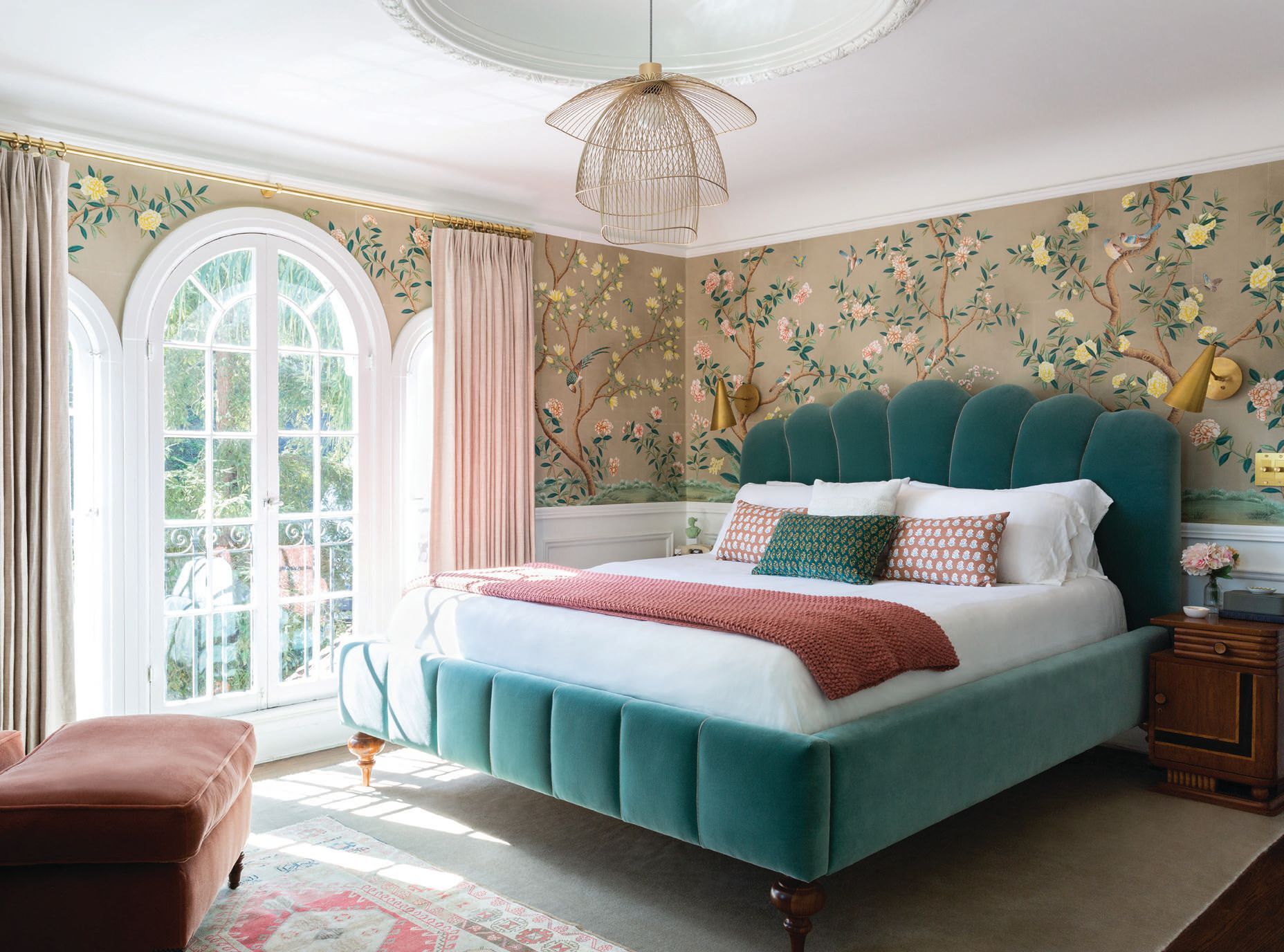 Marley Shelton's Whimsical Bedroom Makeover by Amy Sklar