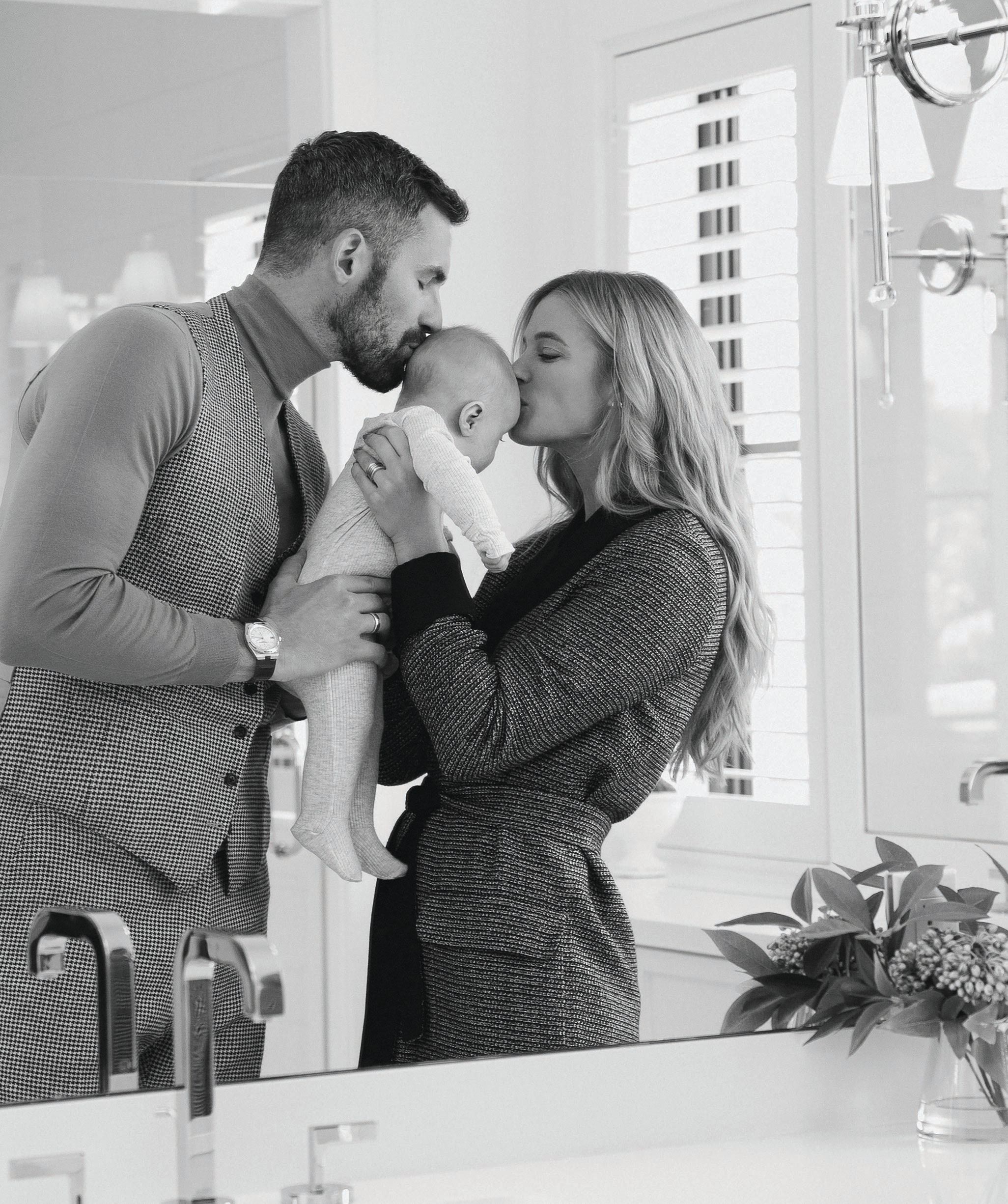 Holiday Family Time: Kate & Kevin Love's Balancing Act