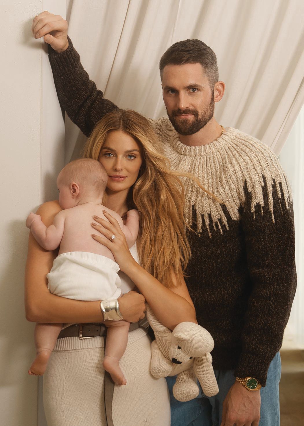 Holiday Family Time: Kate & Kevin Love's Balancing Act