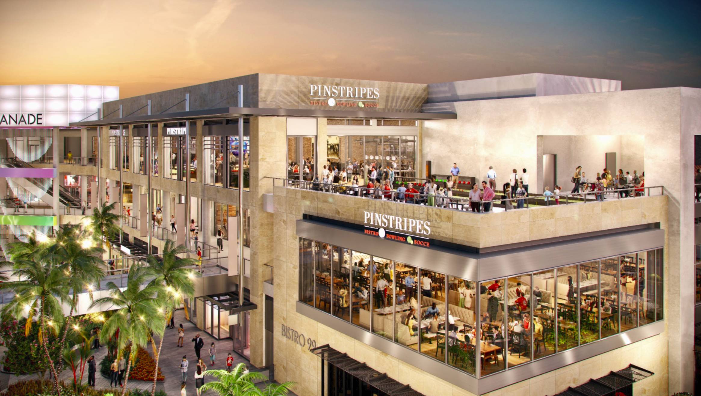 Pinstripes: New Italian-American Bistro, Bowling & Bocce