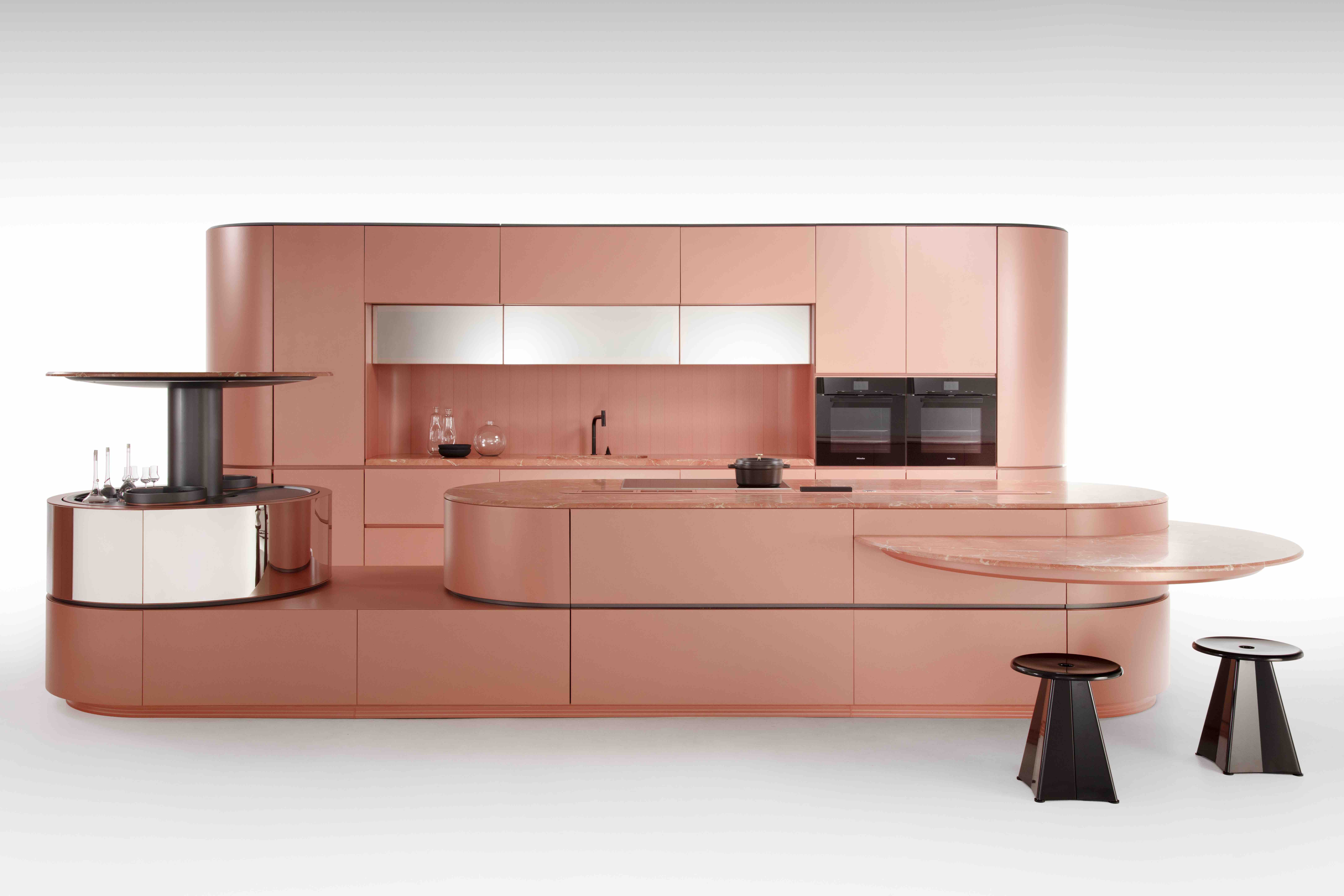 Florense & Pininfarina's Bold Arco Kitchen Collection