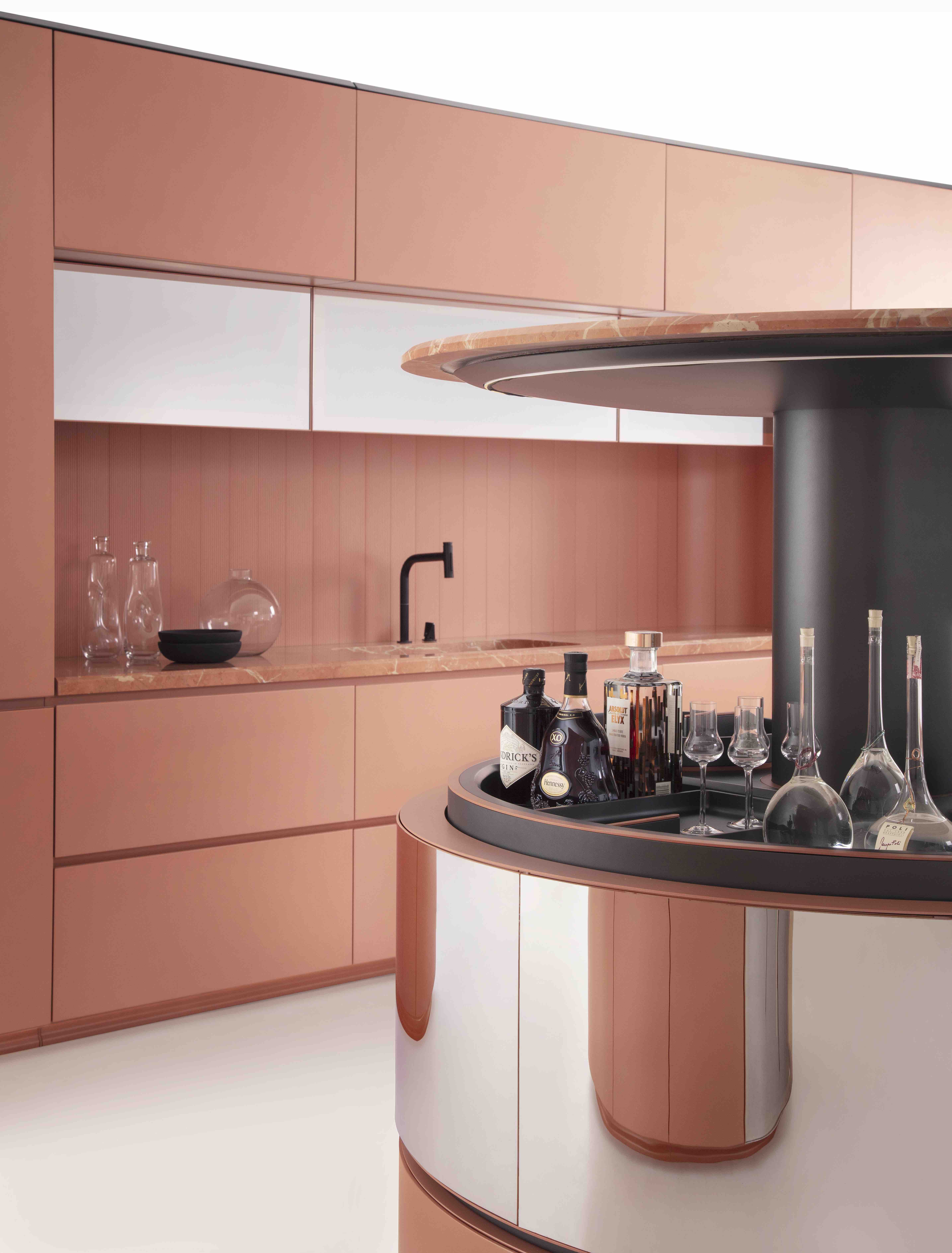Florense & Pininfarina's Bold Arco Kitchen Collection