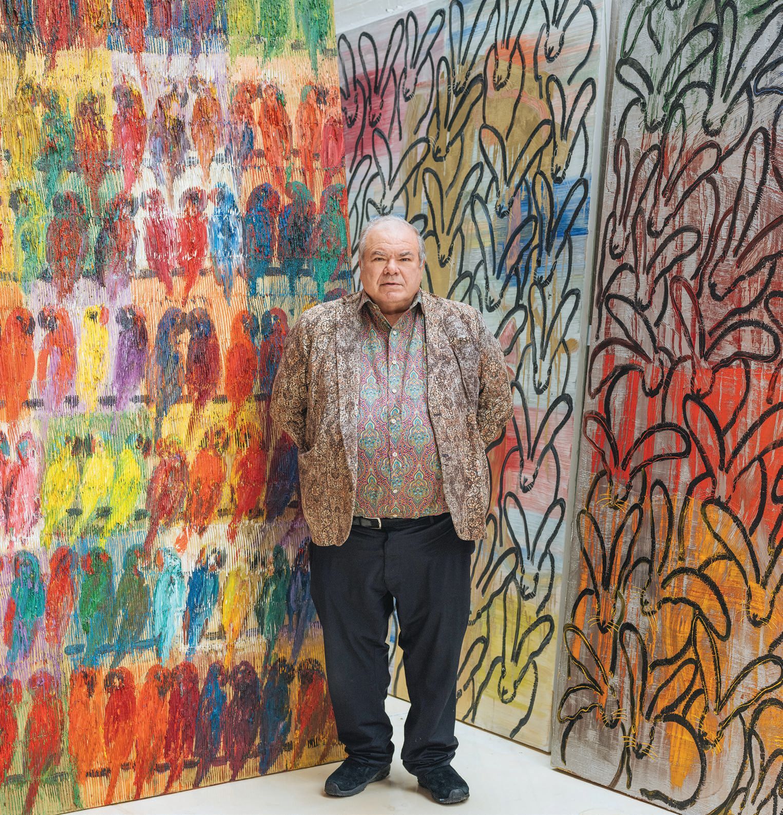 Hunt Slonem's Art Exhibit: Experience Whimsy in Solana Beach