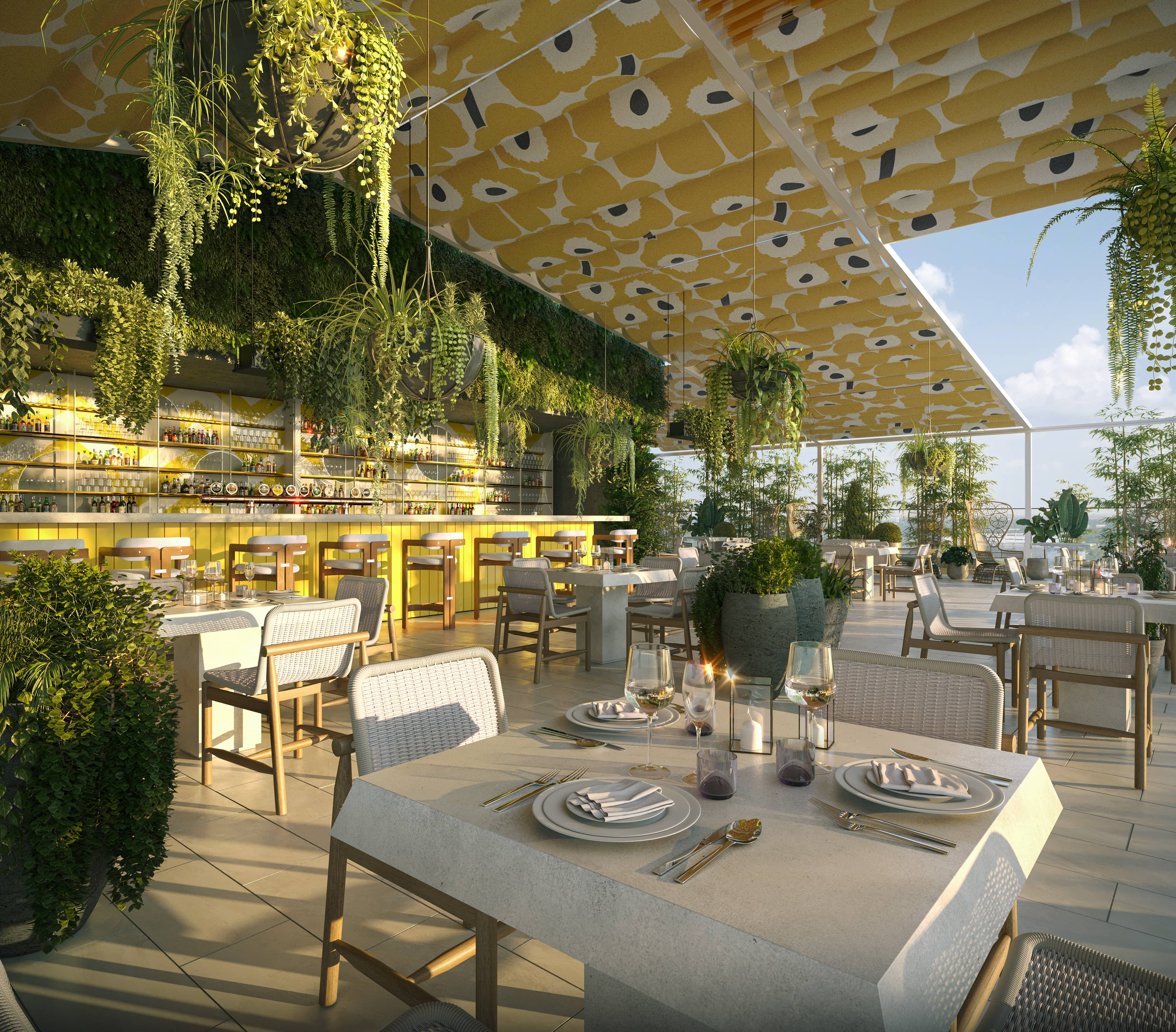 Exciting Rooftop Restaurant 'Solana' at The Standard Residences