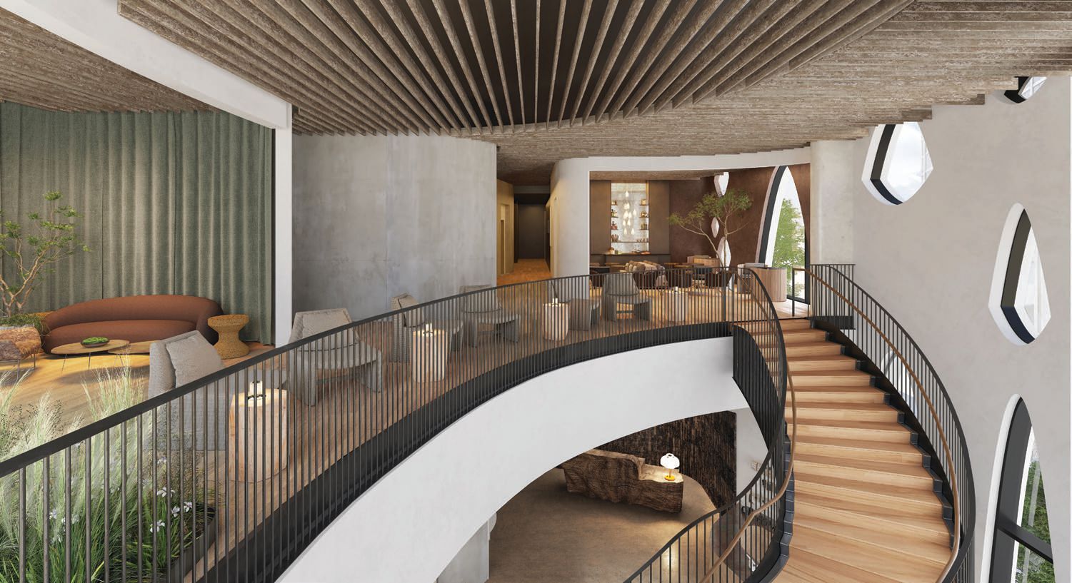 Populus: Denver's Nature-Inspired Hotel Embracing Biophilic Design