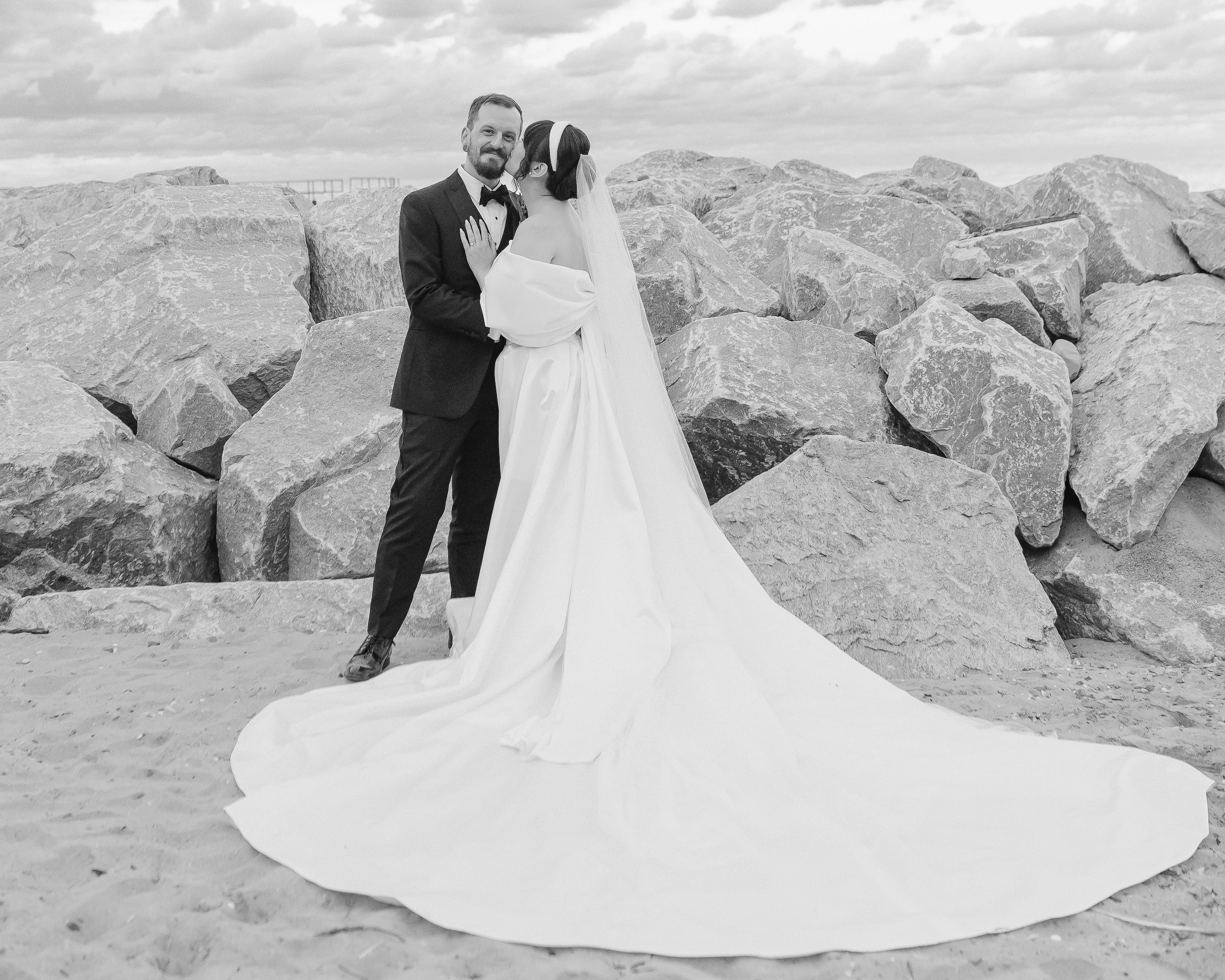 Colorful Michigan Shores Wedding: Joni & Cory's Unique Celebration