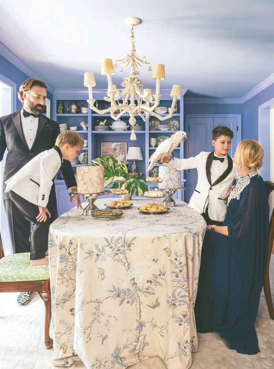 Nick Mele's Whimsical Collaboration with Brunschwig Fils