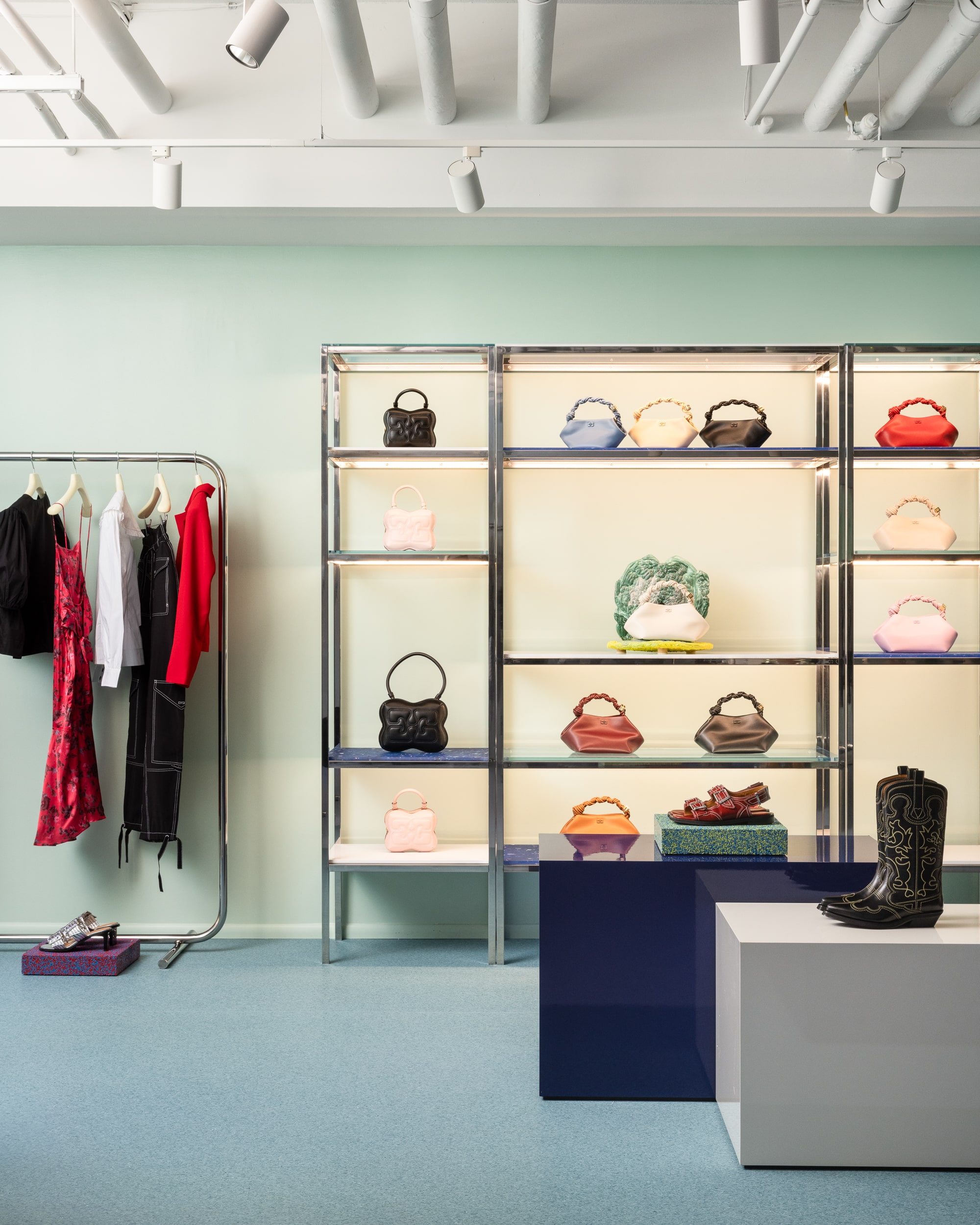 Ganni Opens Luxurious Store on Newbury Street