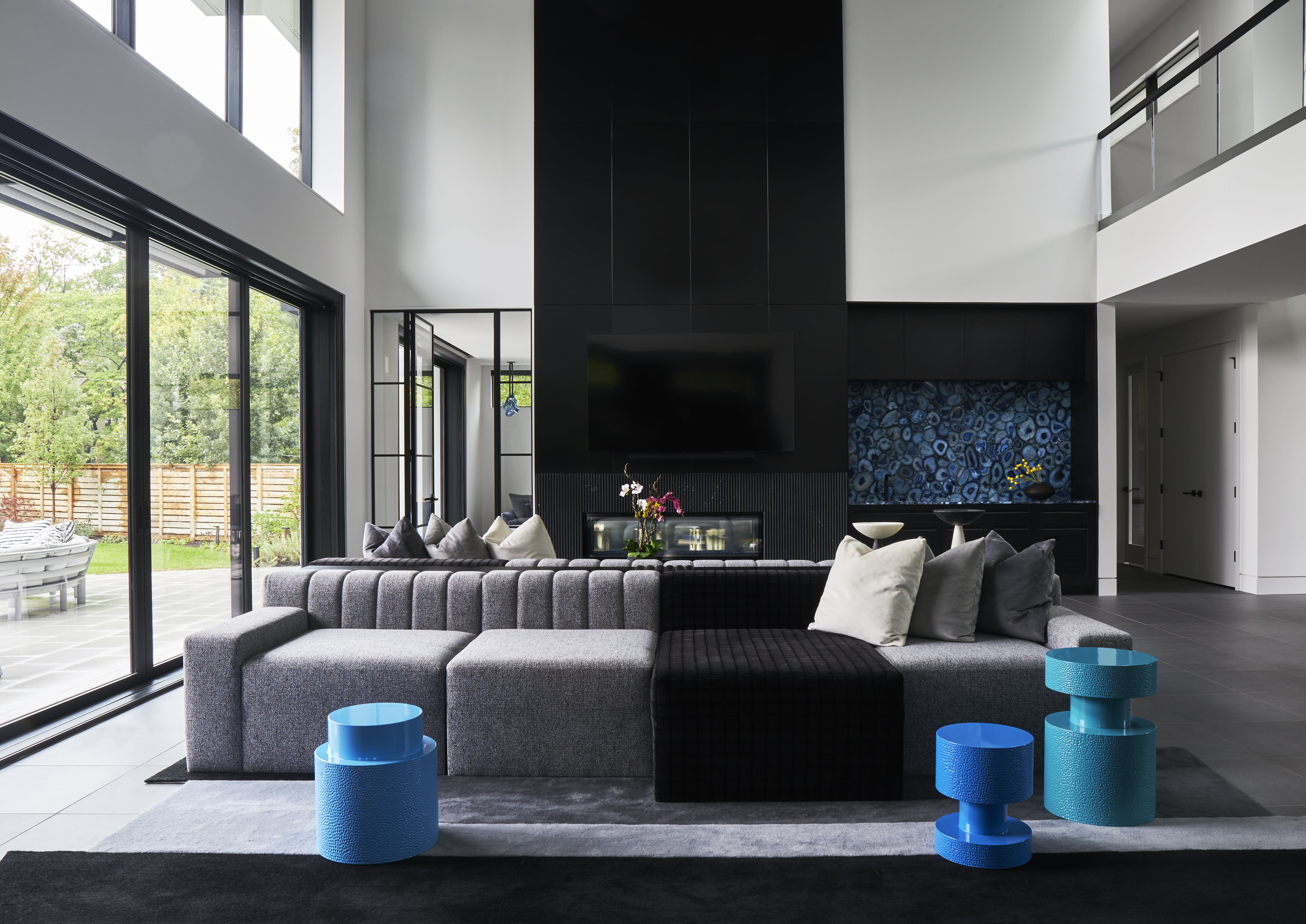 Bold Home Transformation by MW Interiors in Deerfield