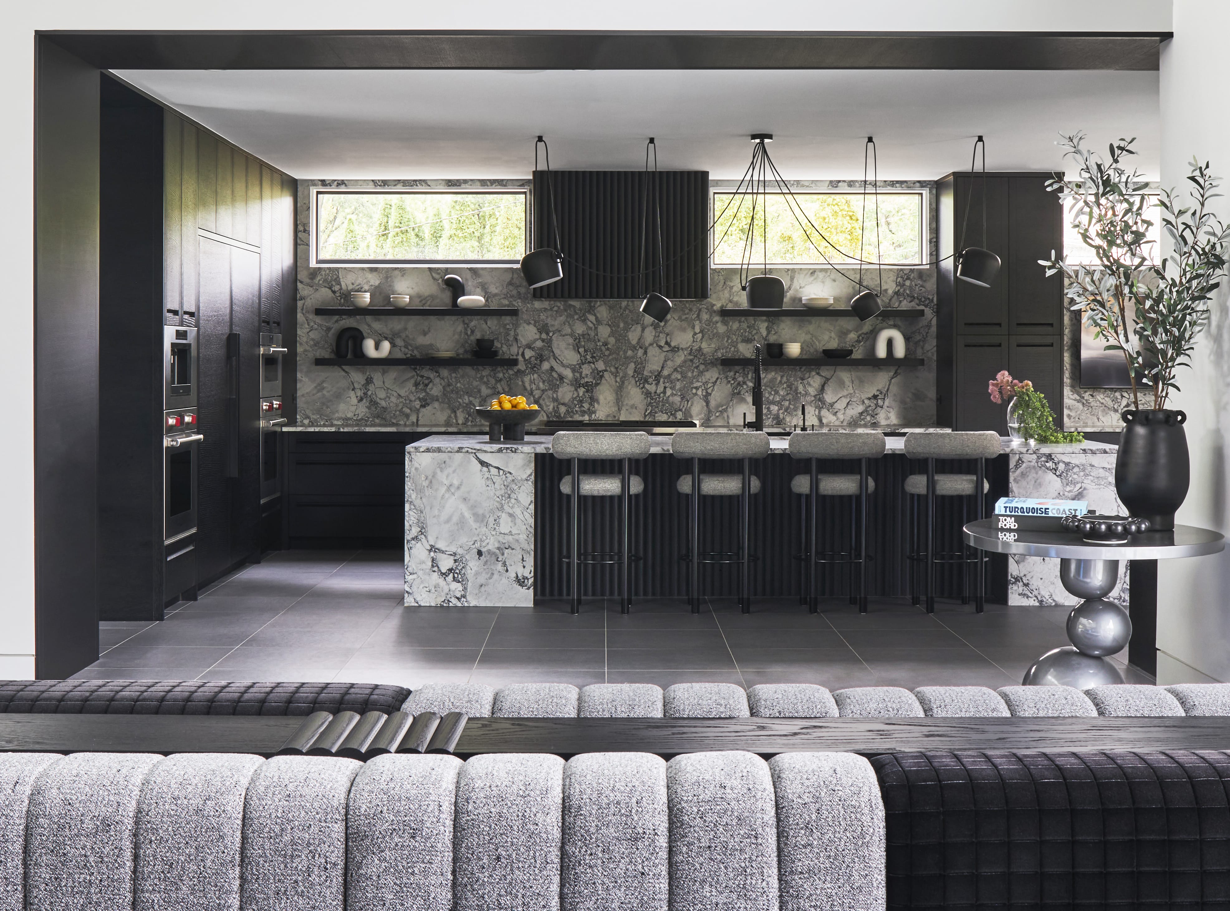 Bold Home Transformation by MW Interiors in Deerfield
