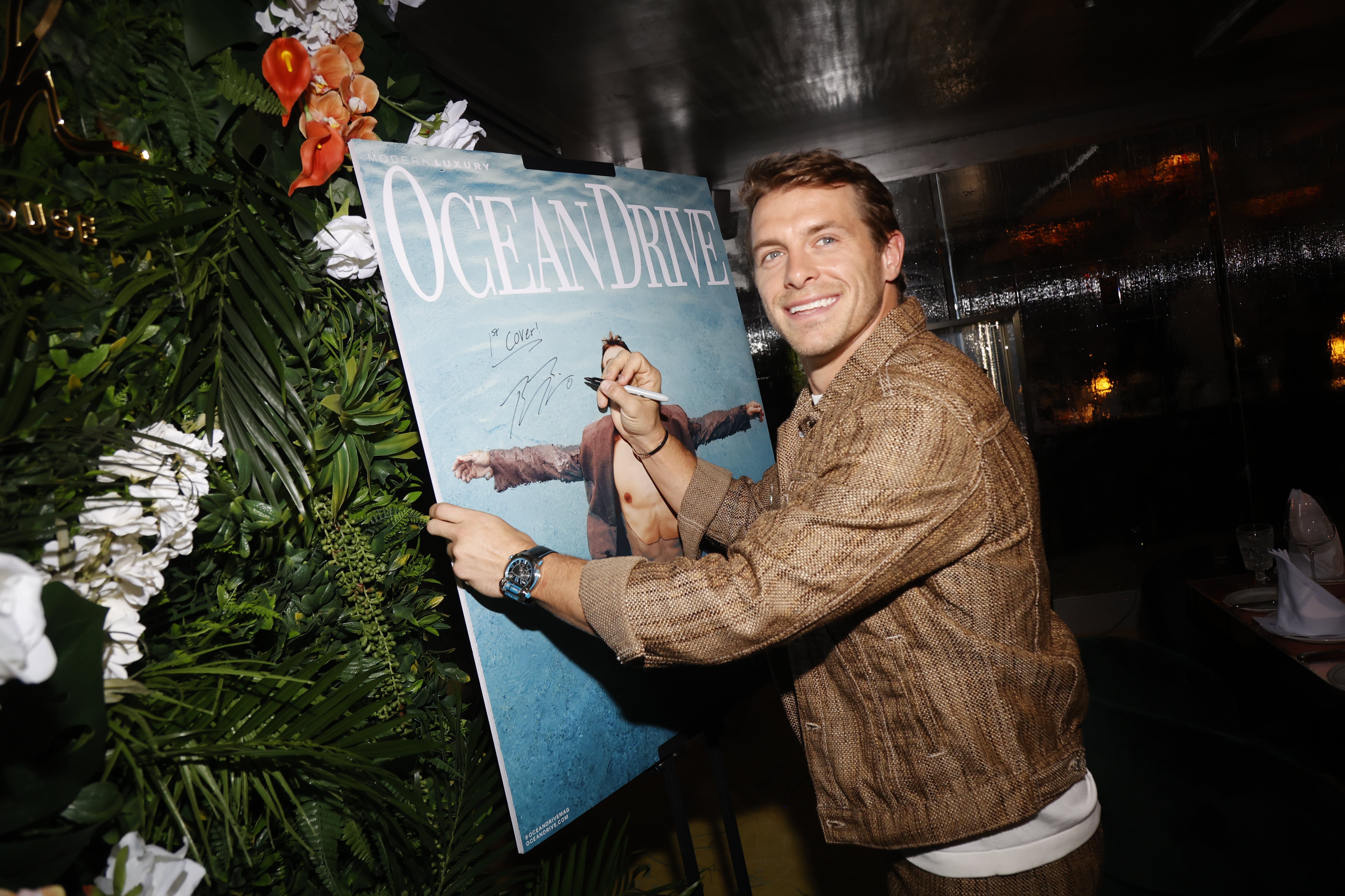 Ocean Drive's VIP Dinner Celebrates October Cover Star
