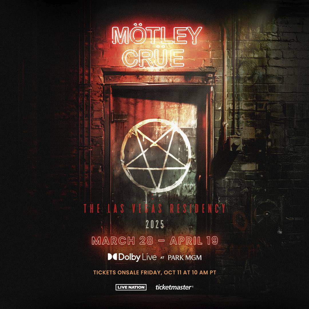 Mötley Crüe Returns to Las Vegas for Exciting 2025 Residency