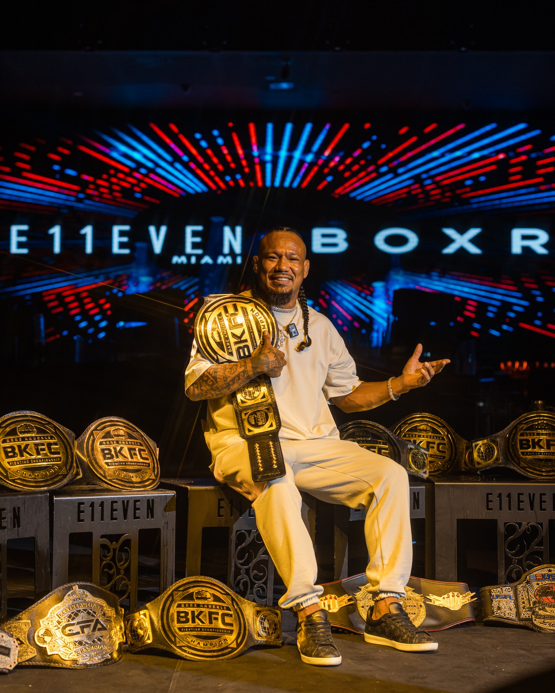 E11EVEN Miami Hosts Historic Boxing Championship Night