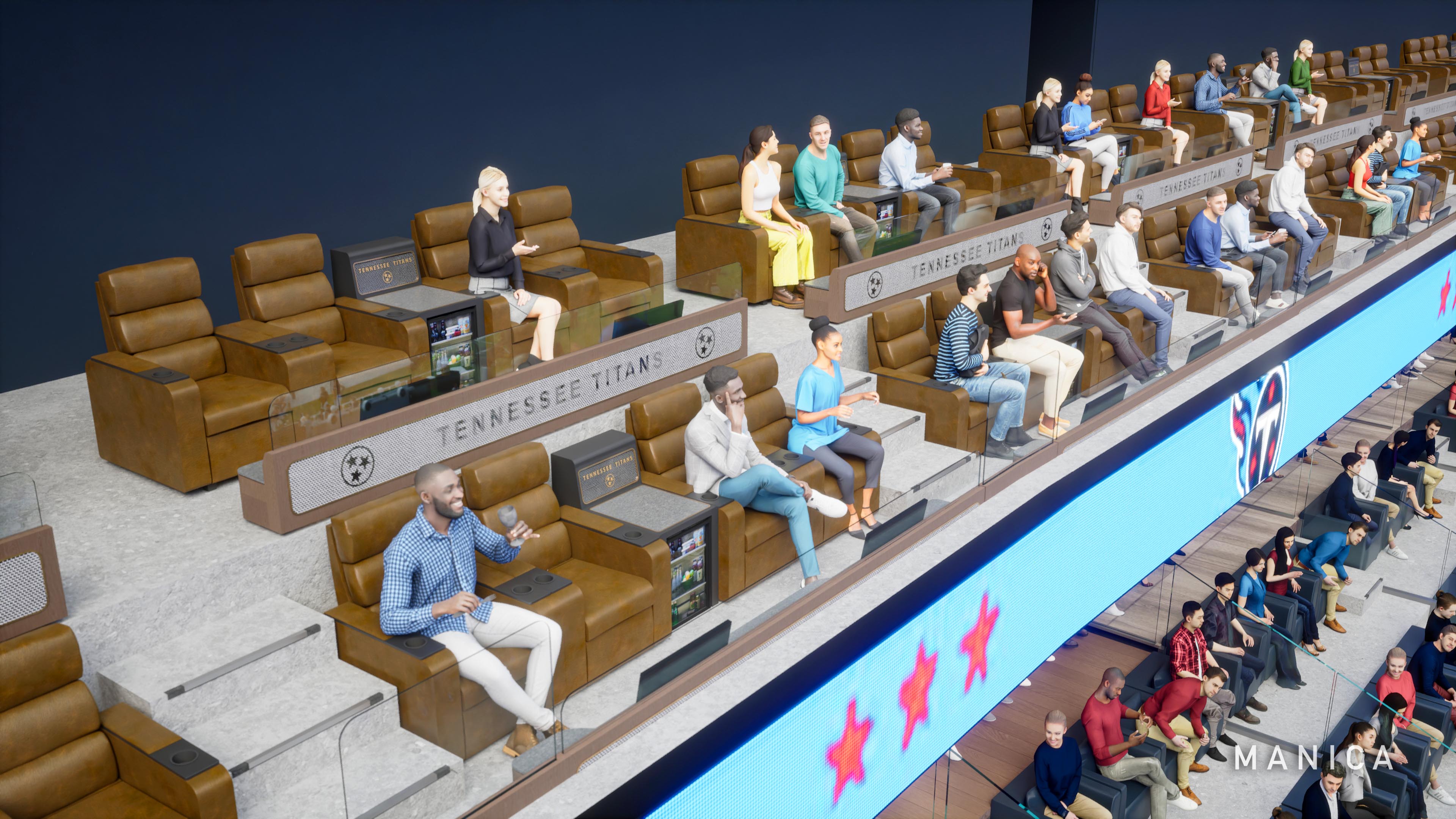 Elevate Game Day at Nissan Stadium with Studio Boxes