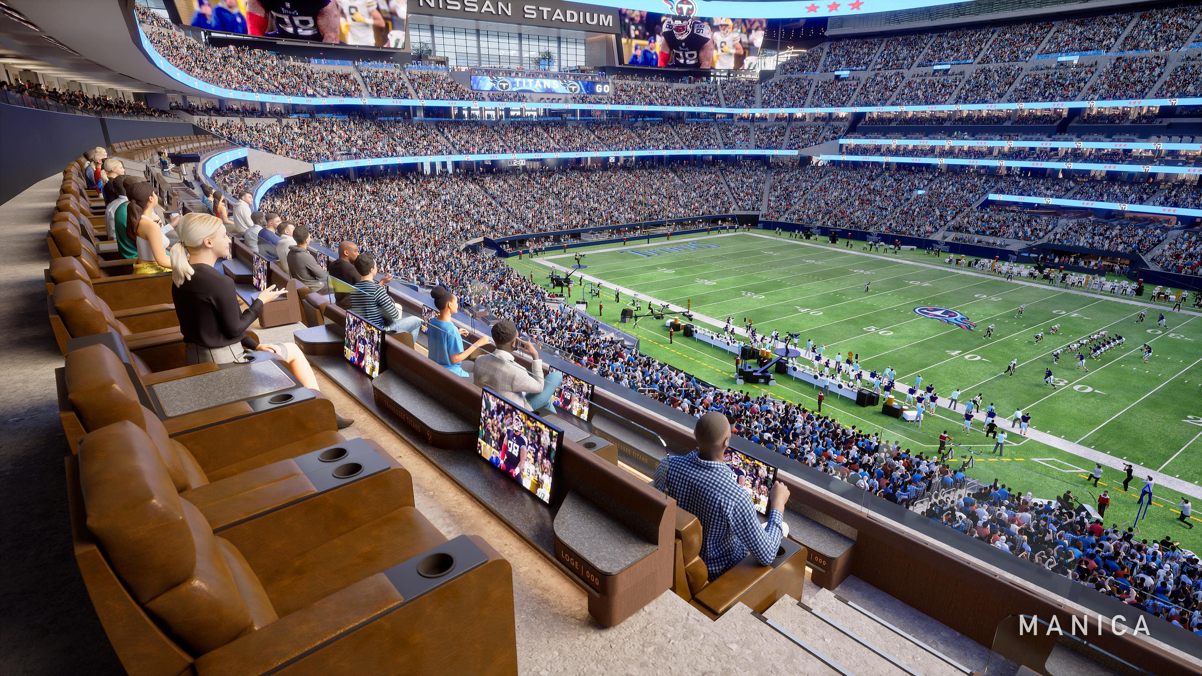 Elevate Game Day at Nissan Stadium with Studio Boxes