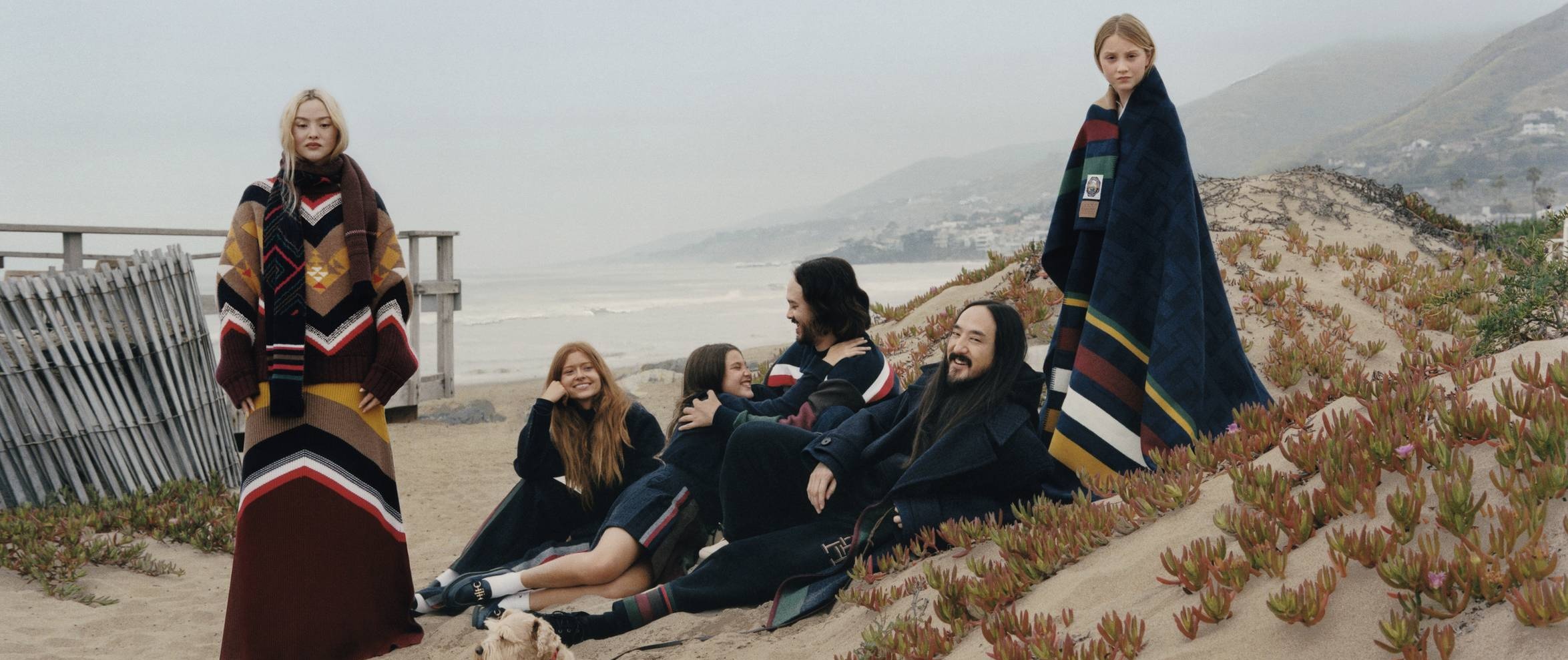 Aoki Siblings Shine in New Tommy Hilfiger x Pendleton Line