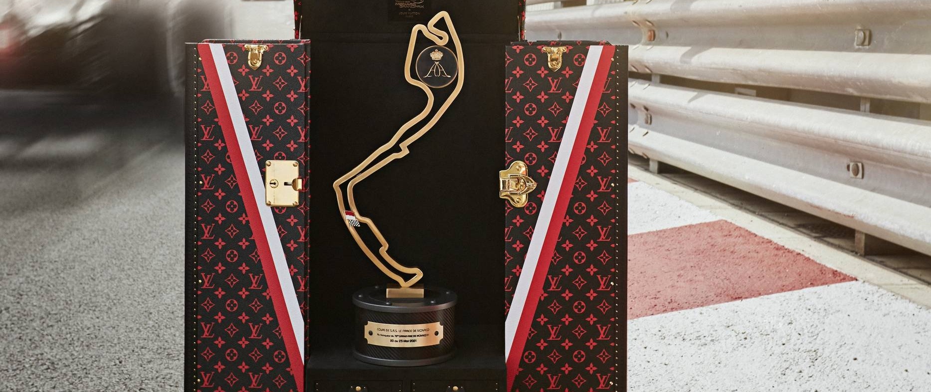 Louis Vuitton's Masterpiece: Monaco Grand Prix Trophy Case