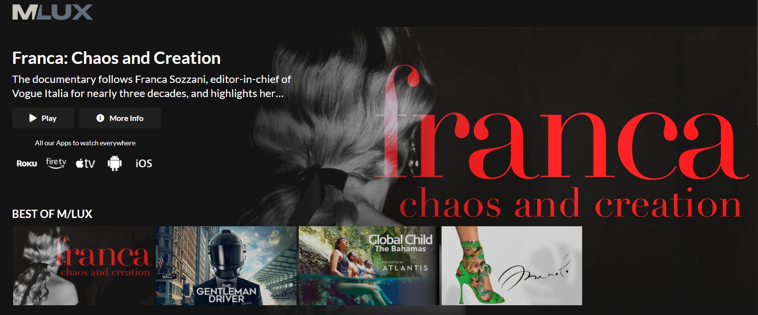 M/LUX: Premium Streaming for Luxury Lifestyle Enthusiasts