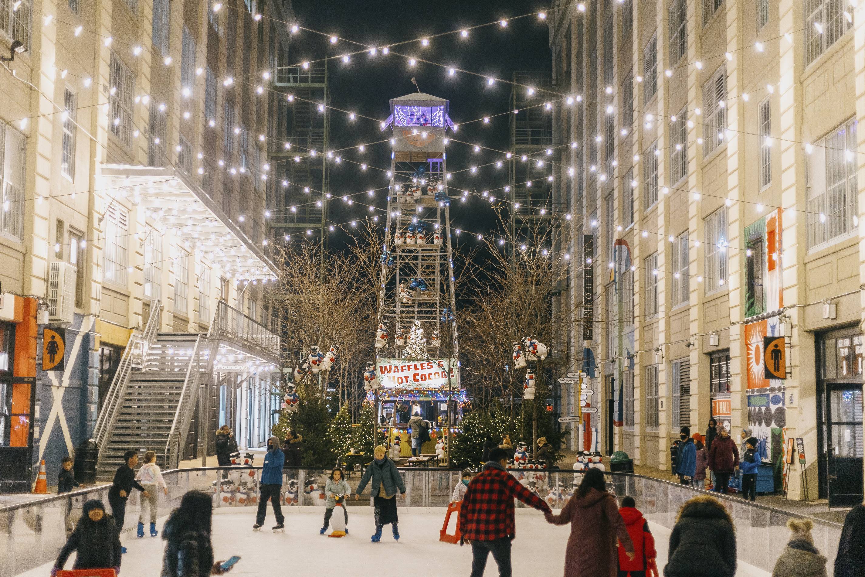 Brooklyn's Holiday Ice Skating Rink: Fun for Everyone