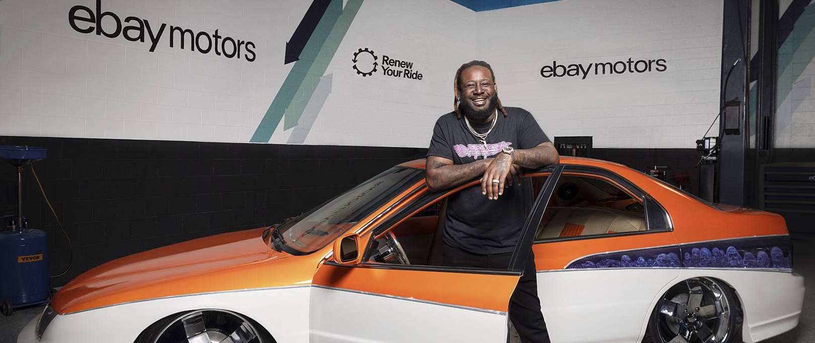 T-Pain Builds Drift Team & Partners with eBay Motors Fit Program