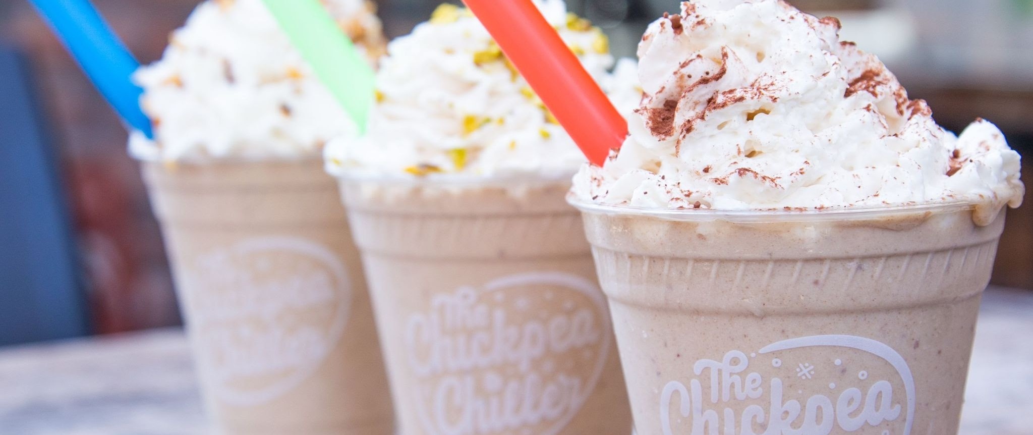 Vegan Chickpea Milkshake Recipe from The Hummus & Pita Co.