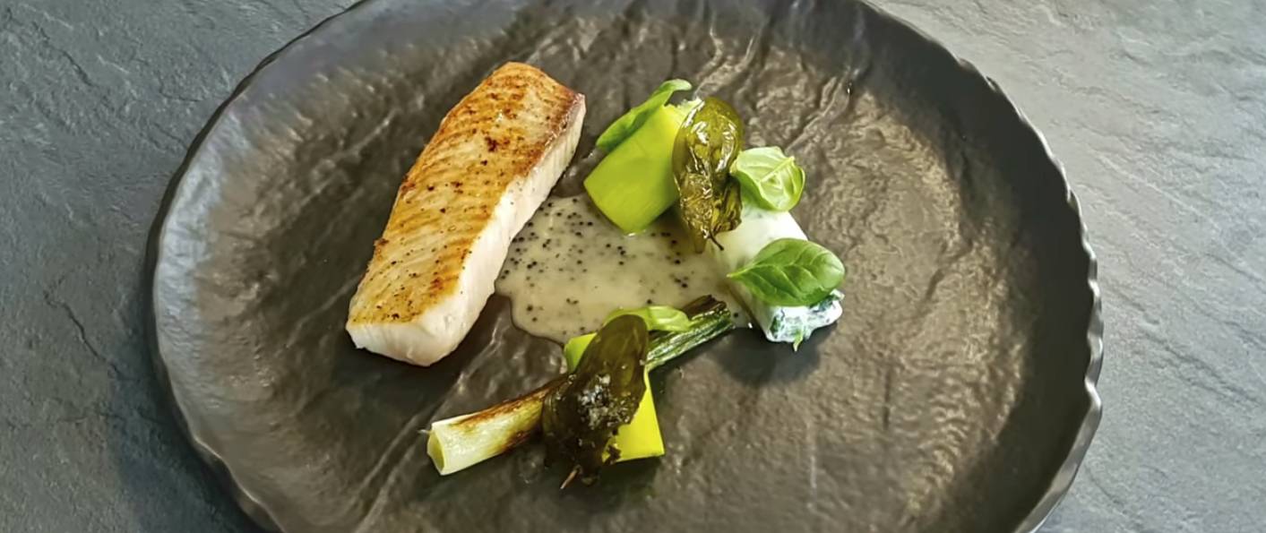 Exquisite Tilapia with Champagne Sauce by Chef Majk