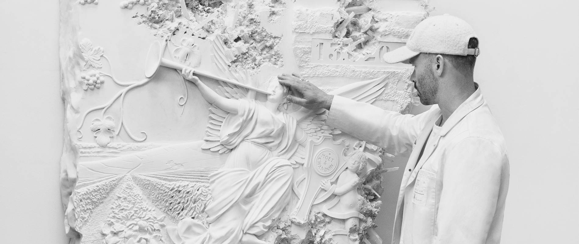 Daniel Arsham x Moët & Chandon: Timeless Art Meets Champagne