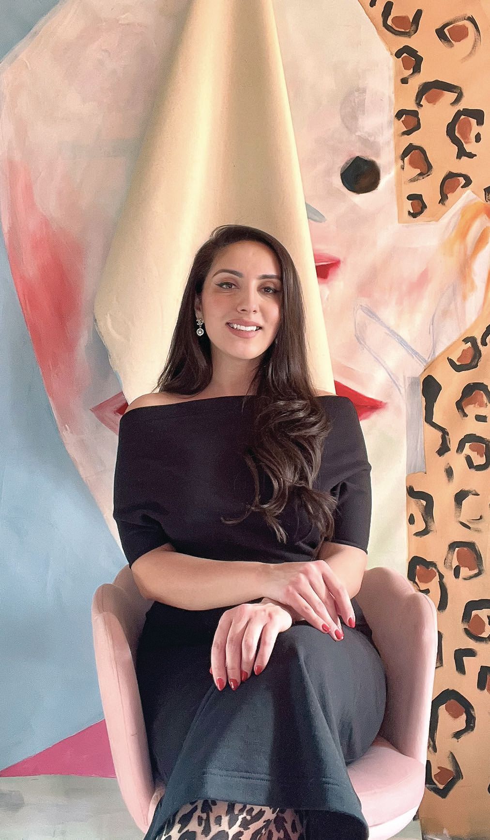 Sara Diani's Art Exhibit: Identity & Self-Expression