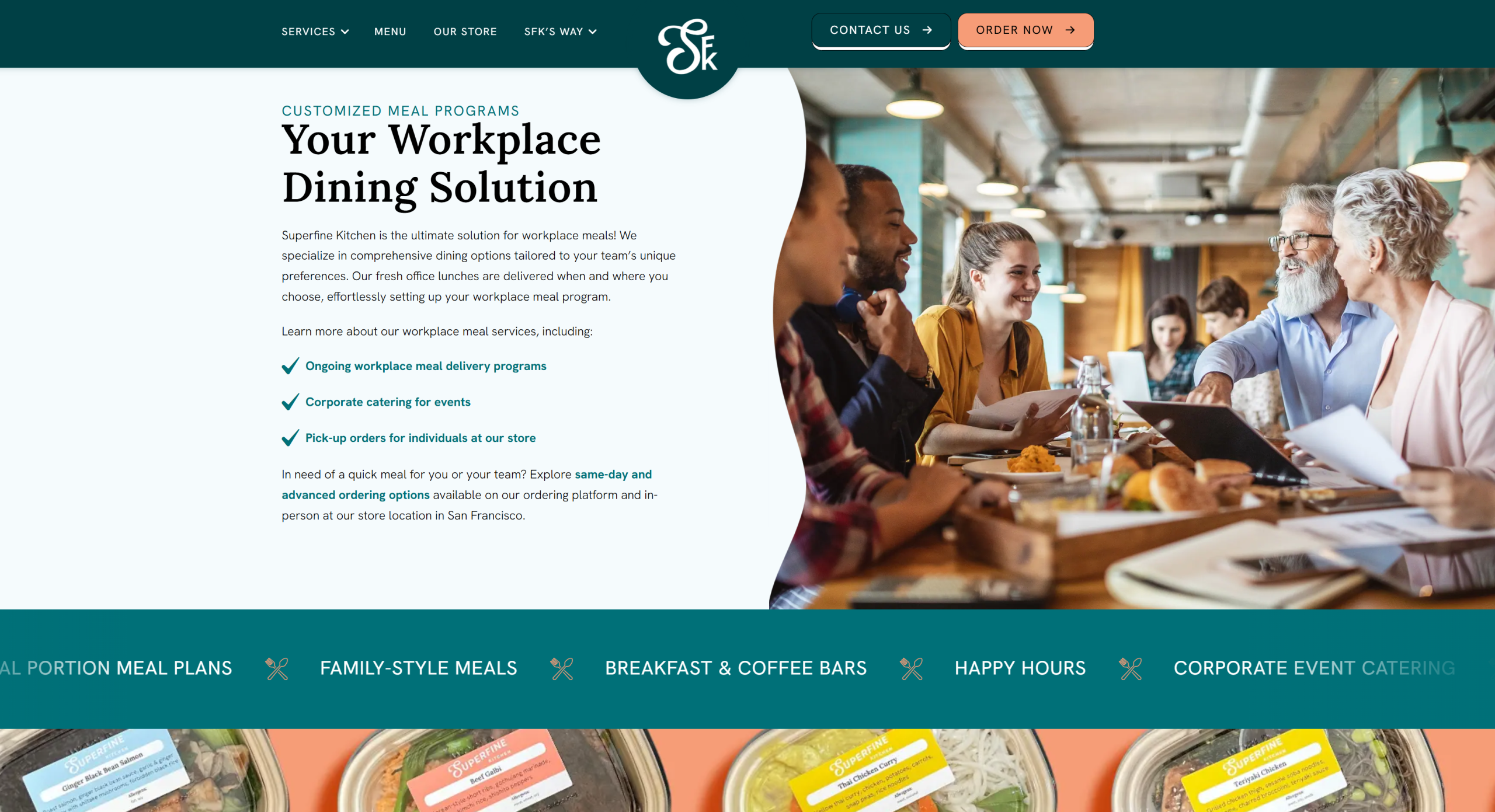 Affordable Workplace Meal Programs in San Francisco