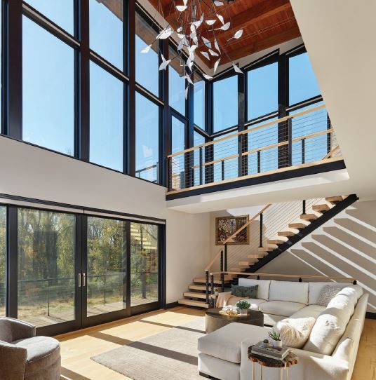 Modern Timber Home in Chester County: Nature-Inspired Design