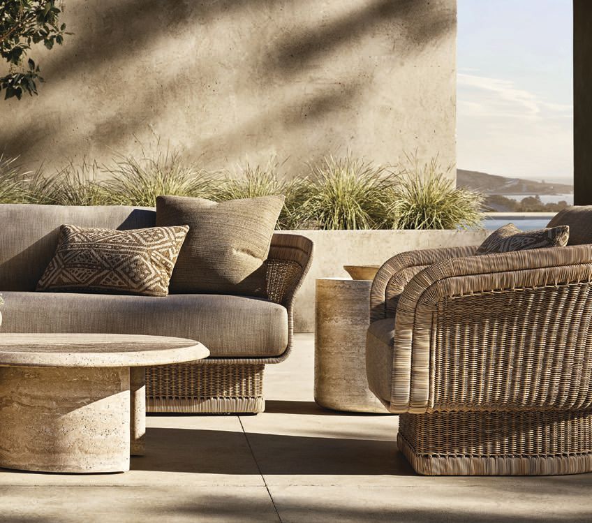 Discover RH's Exquisite Luxury Outdoor Furniture Collections