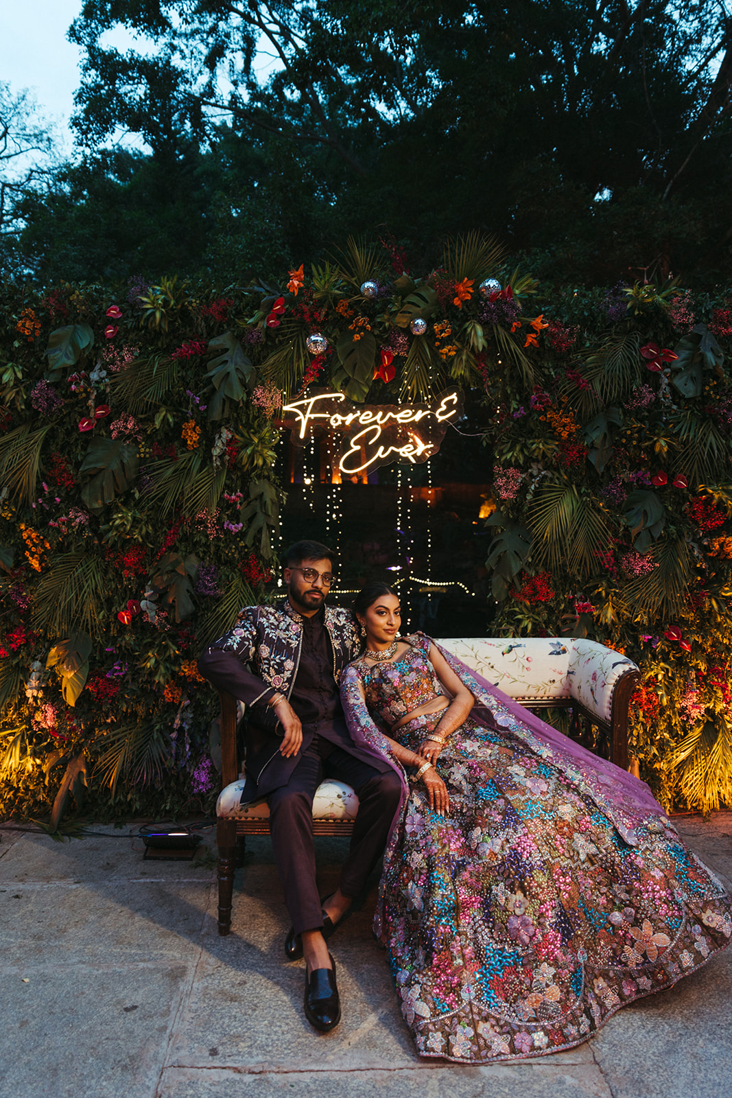 Romantic South Indian Wedding of Anisha and Aadithya